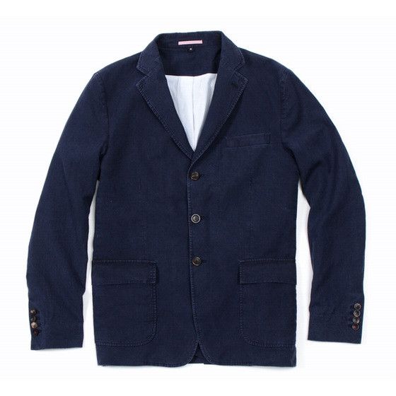 Apolis Washed Linen Civilian Blazer | Grailed