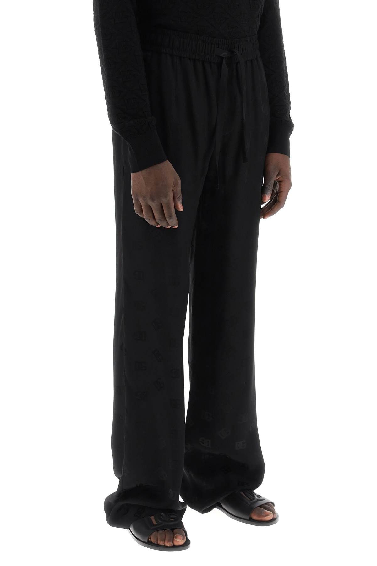 Dolce & Gabbana Dg Jacquard Pants | Grailed