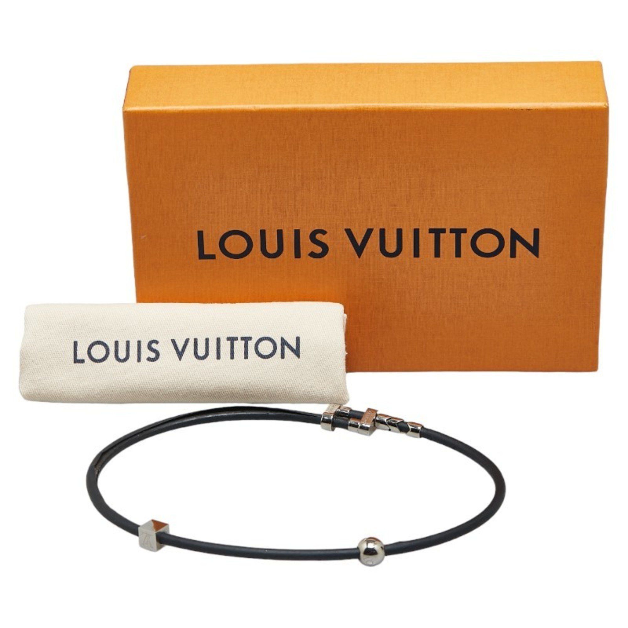 Louis vuitton leather necklace store