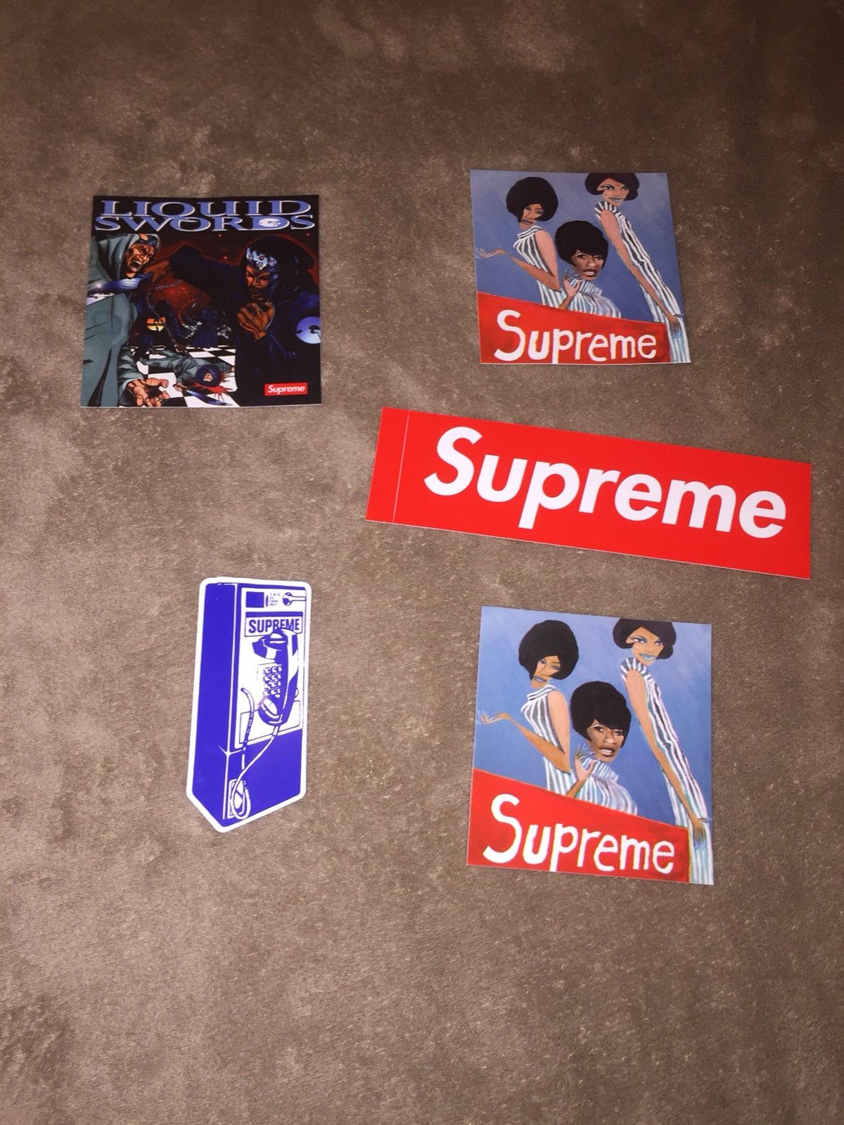 Supreme SUPREME STICKERS PACK | Grailed