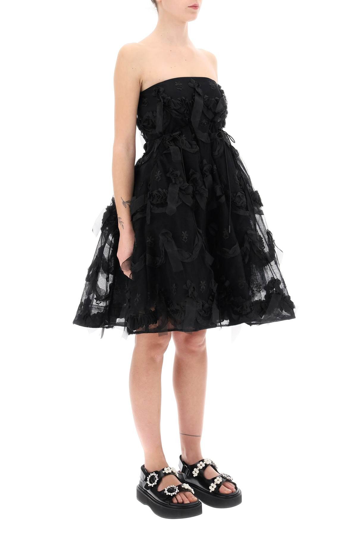 Simone Rocha Tulle Dress With Bows And Embroidery. | Grailed