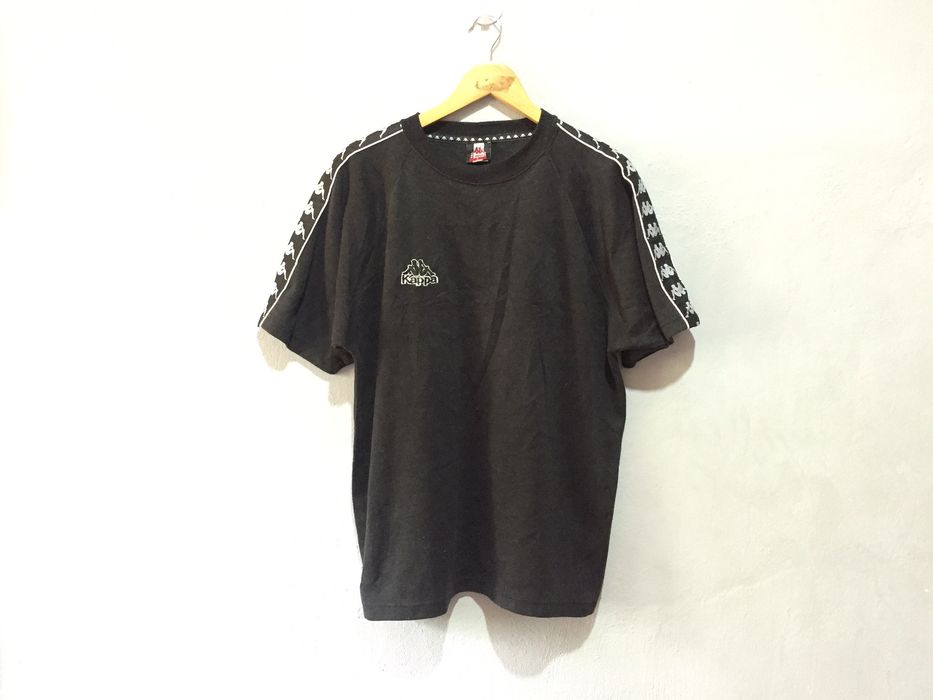 Kappa Vintage Kappa Side Tape Logo Embroidery Logo Shirt | Grailed