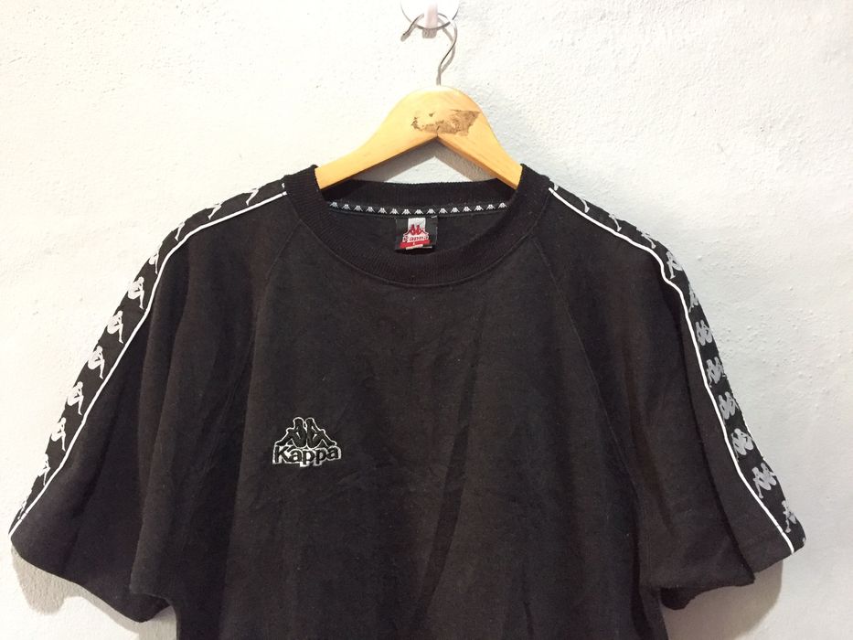 Kappa Vintage Kappa Side Tape Logo Embroidery Logo Shirt | Grailed