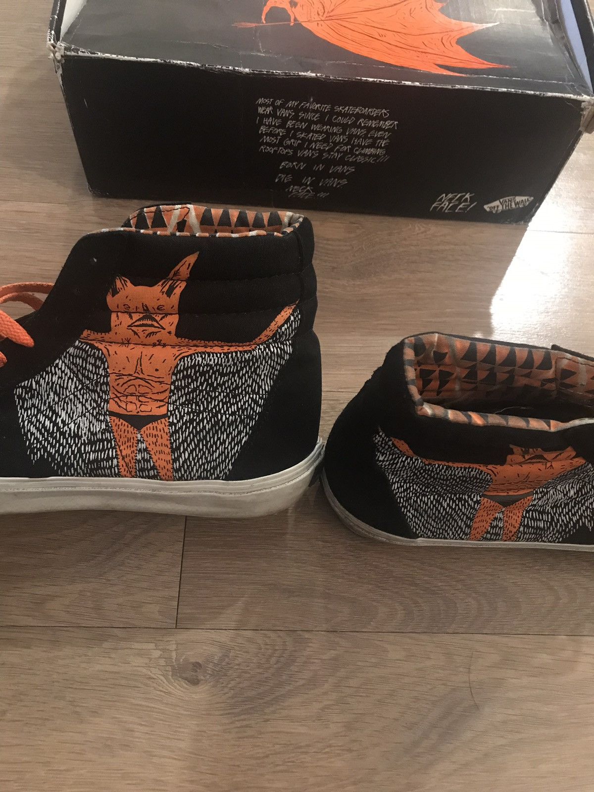 Neckface × Vans Sk8 Hi | Grailed