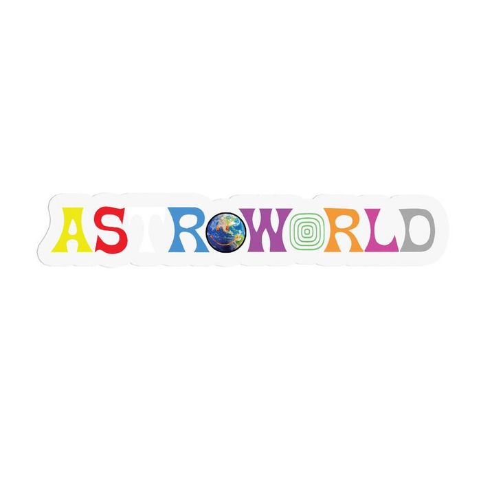 Travis Scott TRAVIS SCOTT ASTROWORLD STICKER PACK [AUTHENTIC MERCH ...