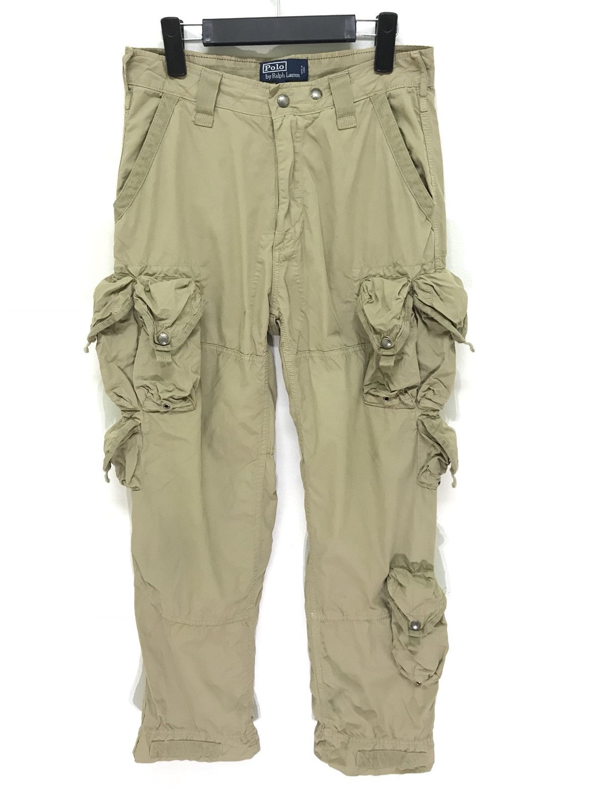 Polo Ralph Lauren Rare Polo Ralph Lauren Military Cargo Tactical Pant Multi Pockets Parachute ...