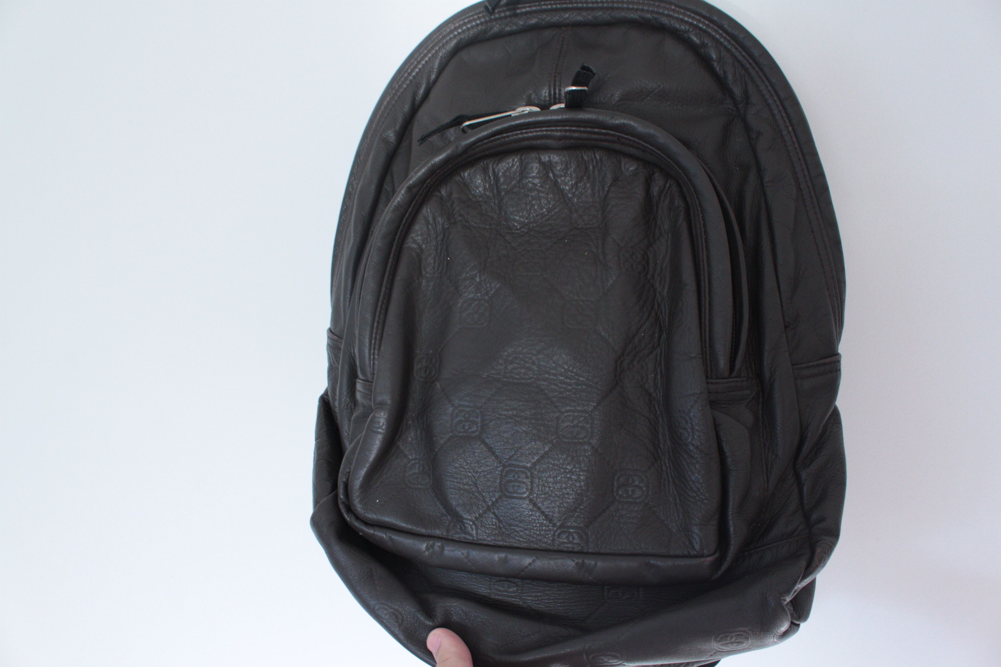 Gucci OG Gucci Rip off leather backpack | Grailed