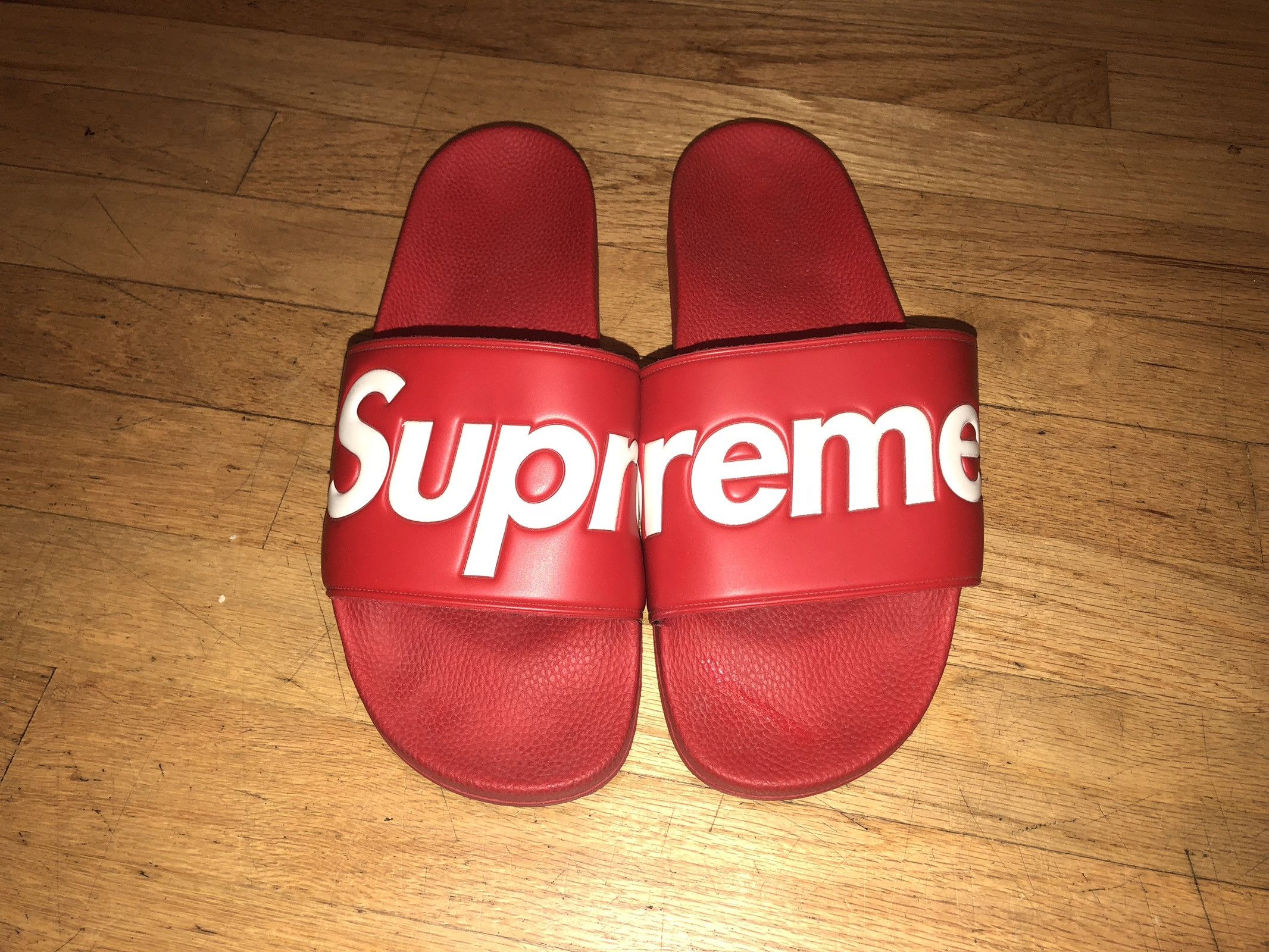 Supreme Flip Flops | Grailed