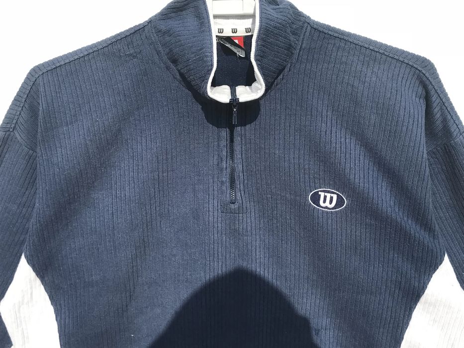 Vintage 90s Wilson Pullover Sweatshirt | Grailed