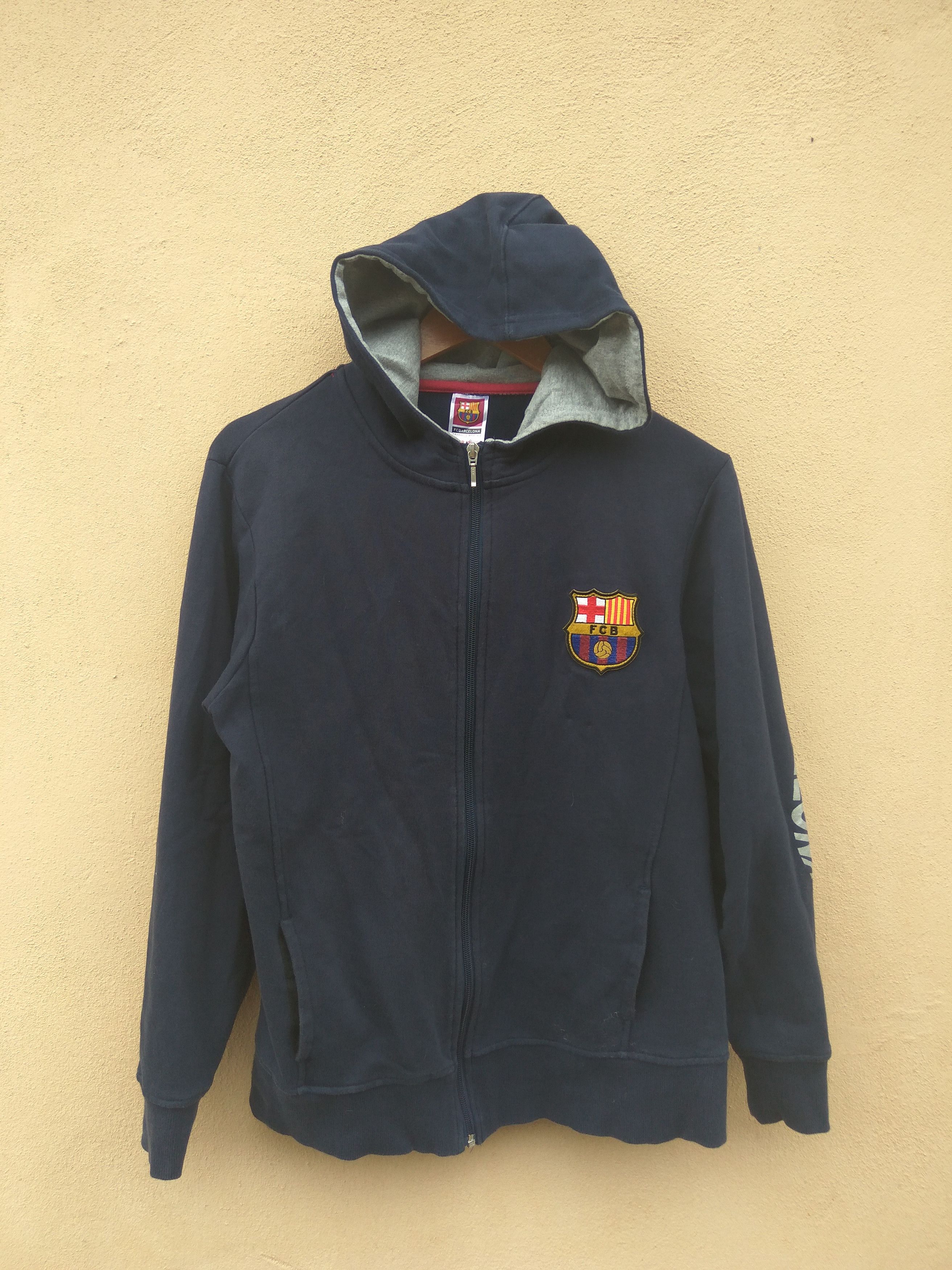F.C. Barcelona Fc Barcelona zipper hoodies official merchandised | Grailed