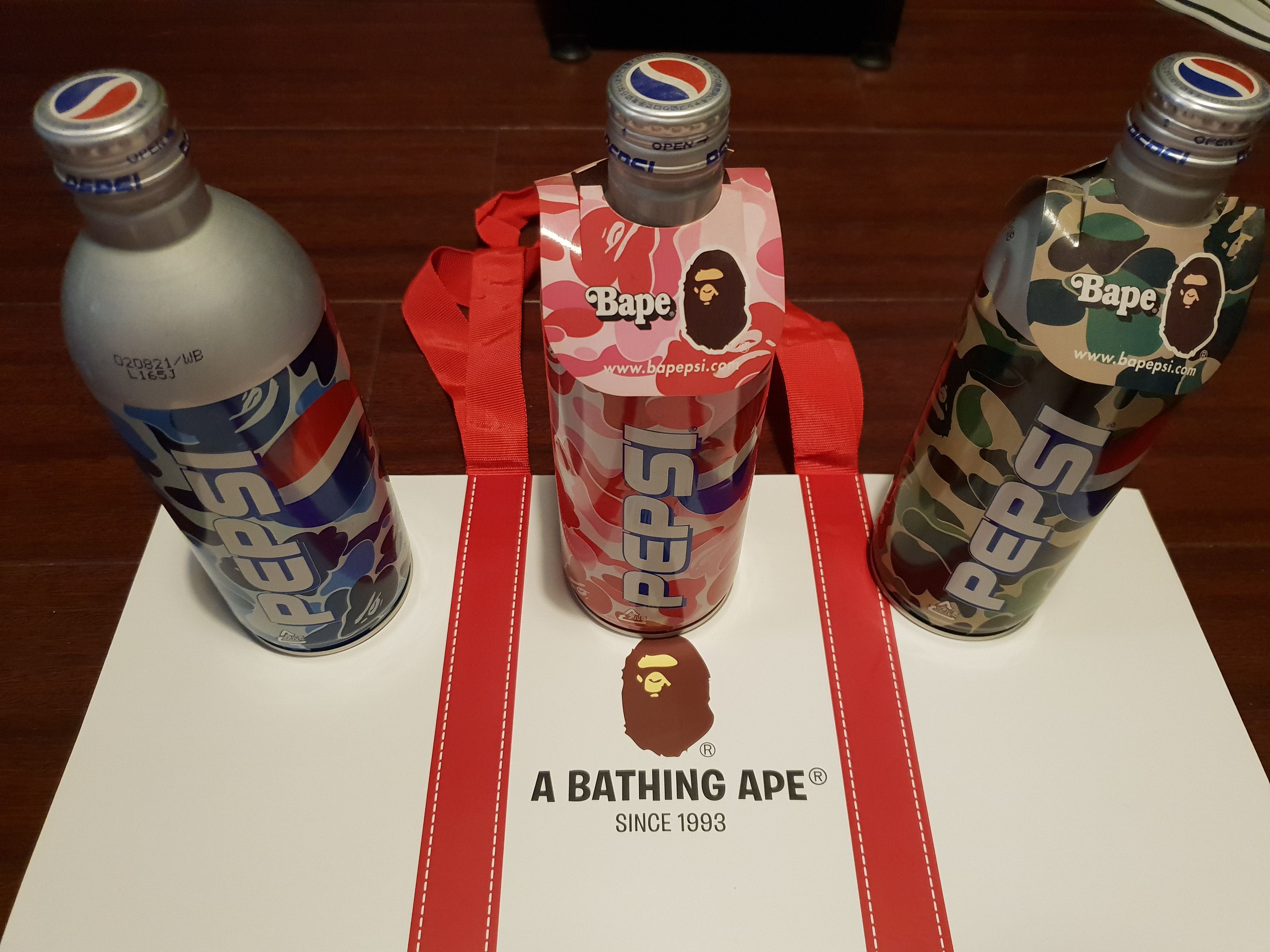 Bape × Pepsi Bape Pepsi Bottles | Grailed