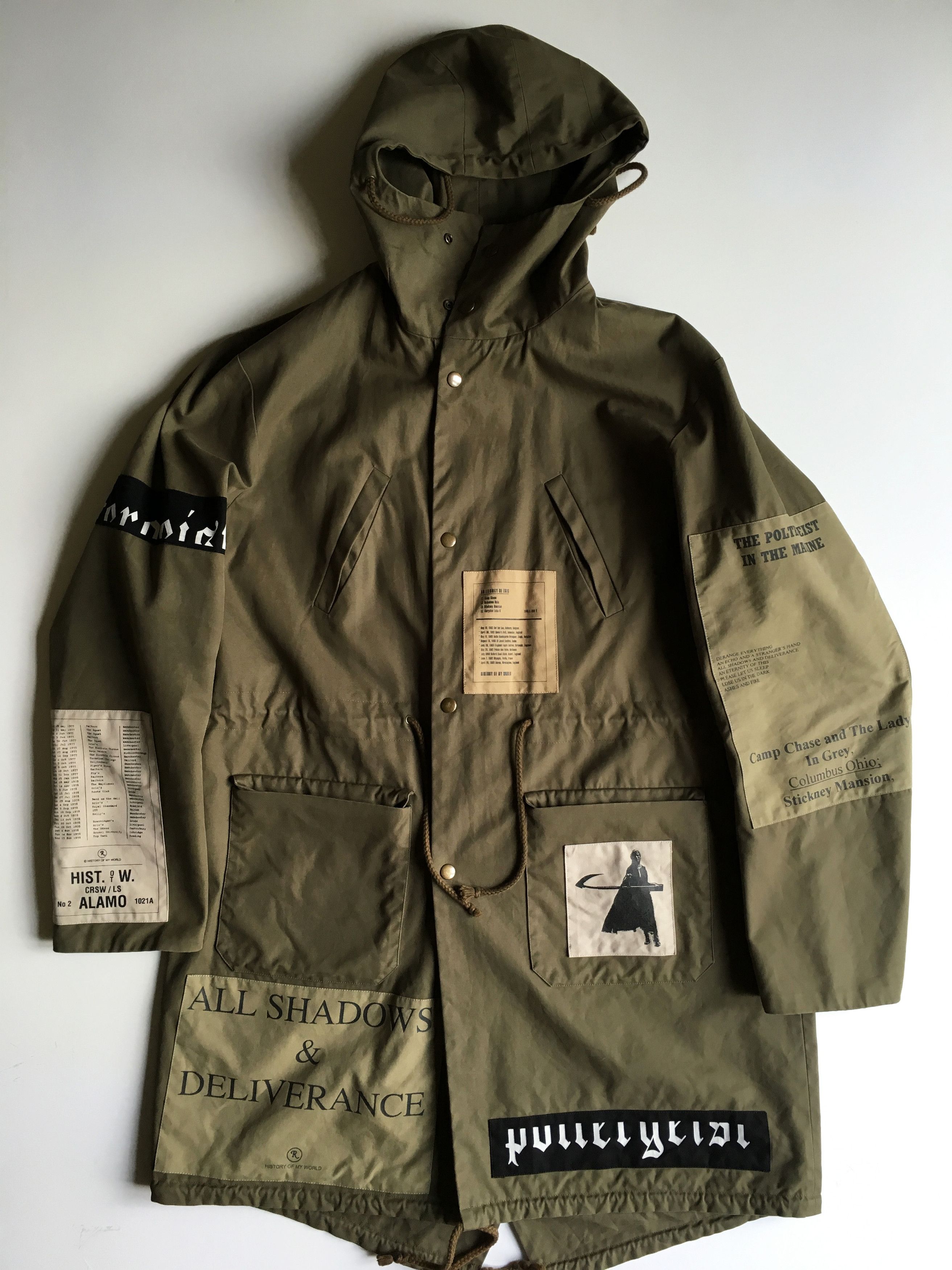 Raf Simons Poltergeist parka | Grailed