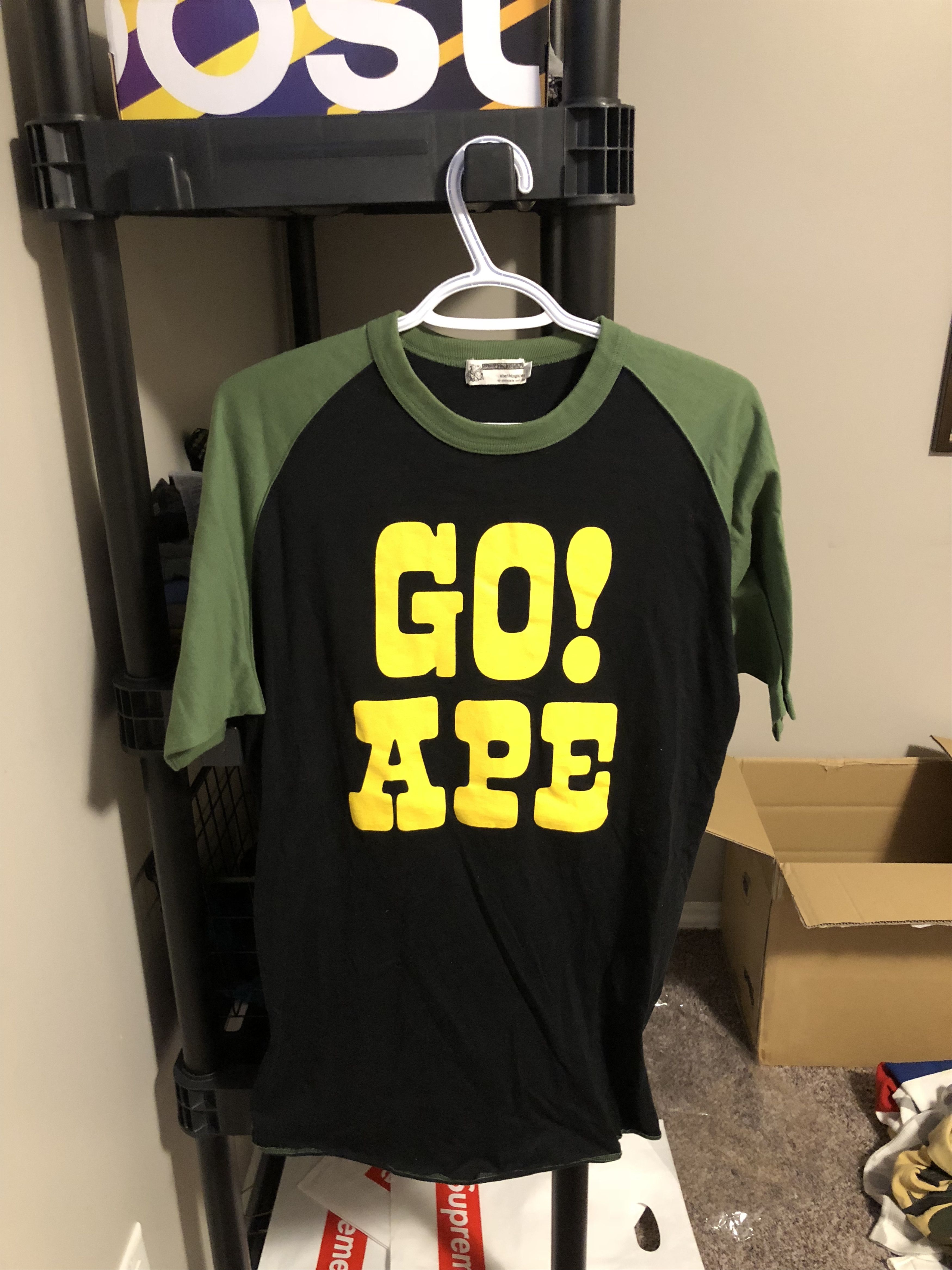 Bape OG Bape Go Ape Tee | Grailed
