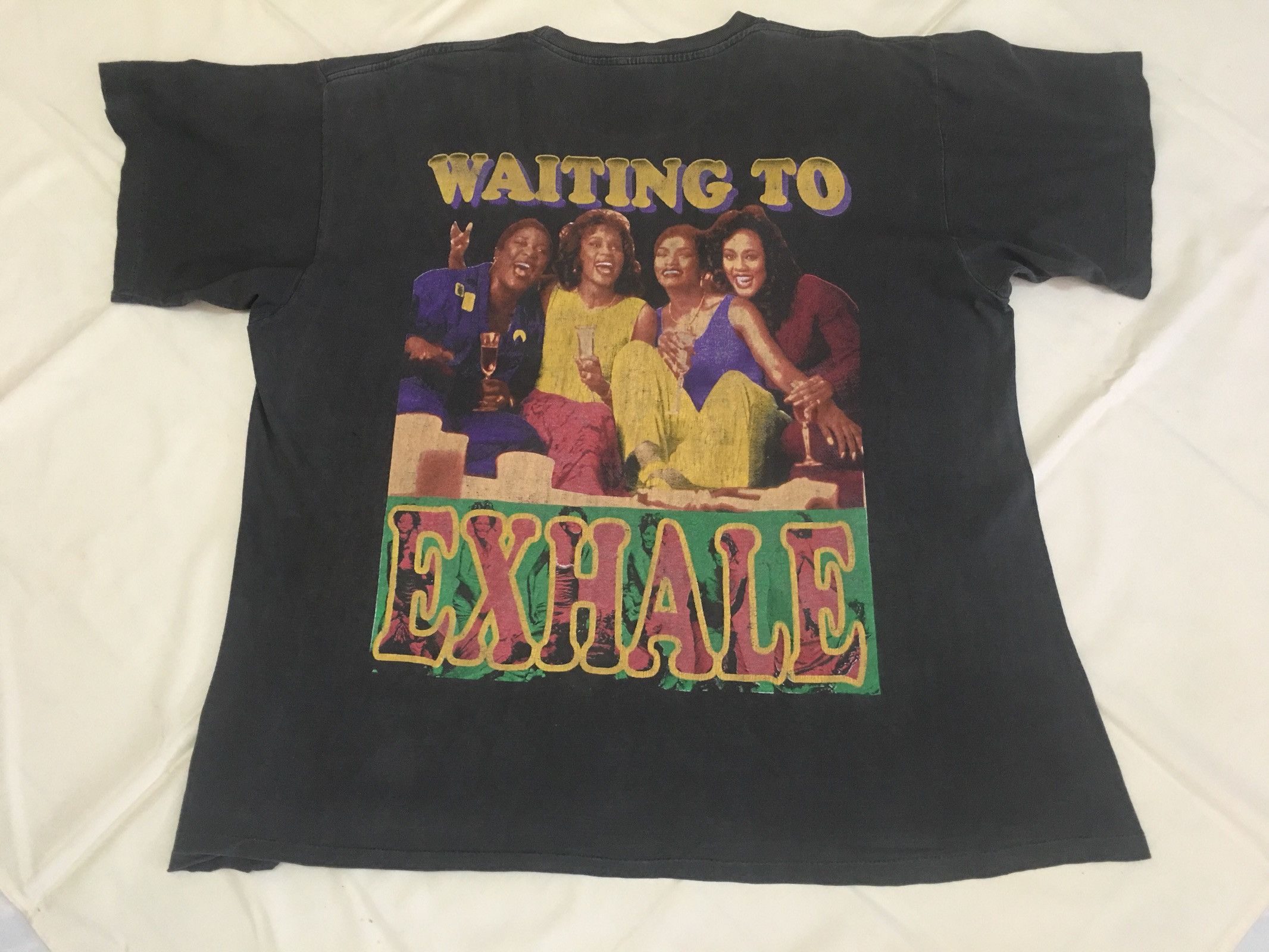 Vintage Rare 90s Rap Tees Waiting To Exhale Movie Promo T Shirt | Grailed