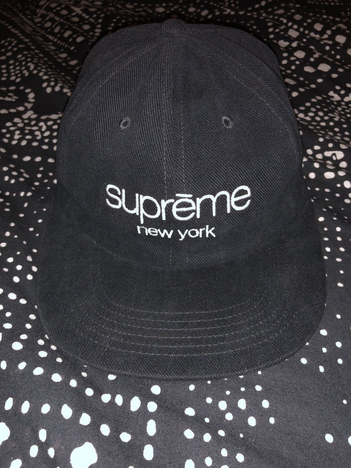 Supreme Black Supreme Hat | Grailed