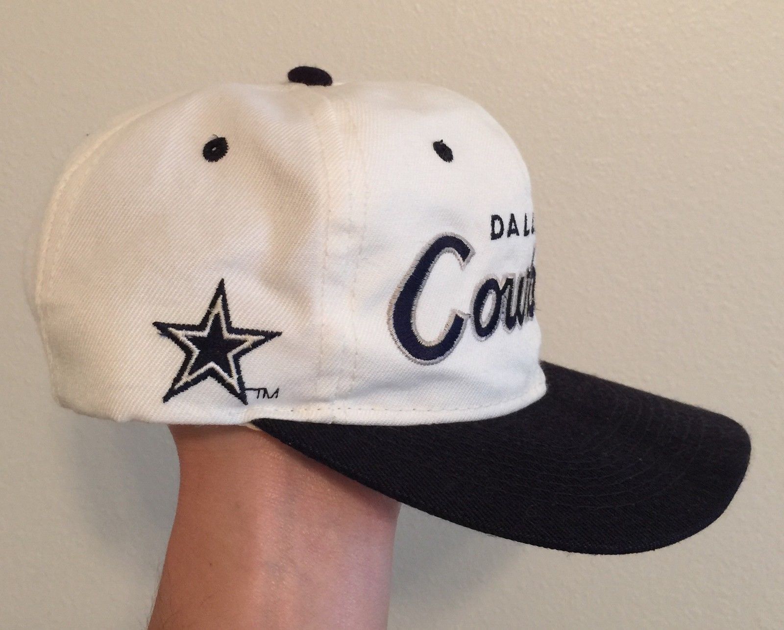 Vintage DALLAS COWBOYS Script Snapback Hat | Grailed