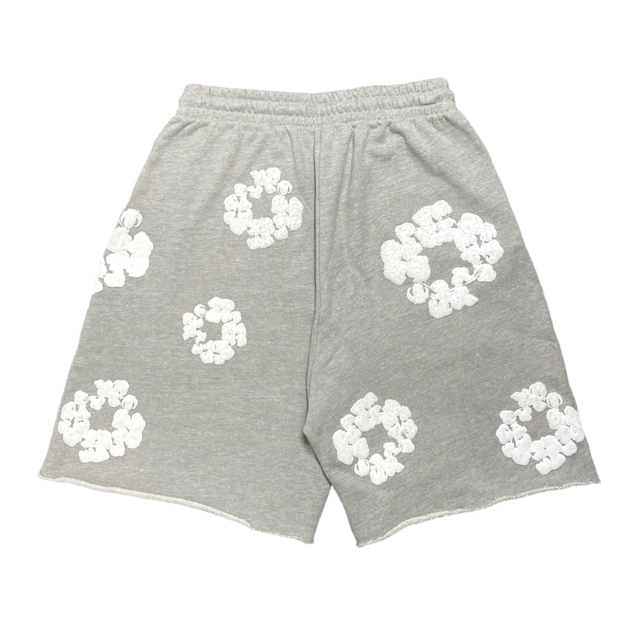 DENIM TEARS The Cotton Wreath Shorts Grey | Grailed