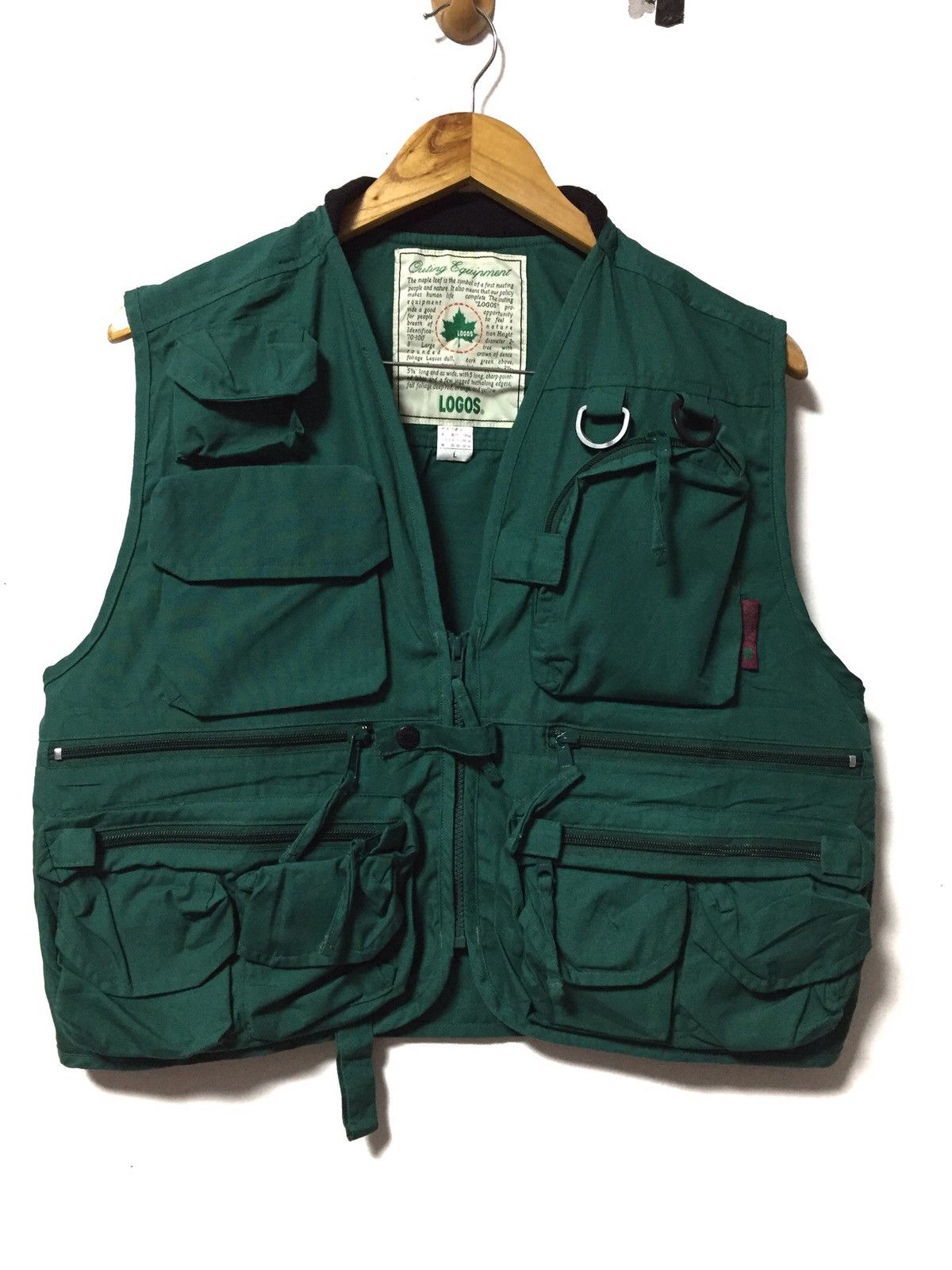 Handmade LOGOS Green Vest Tactical saiz L by Handmade | Grailed