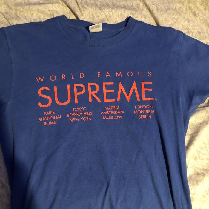 Supreme World Famous Tee | Grailed