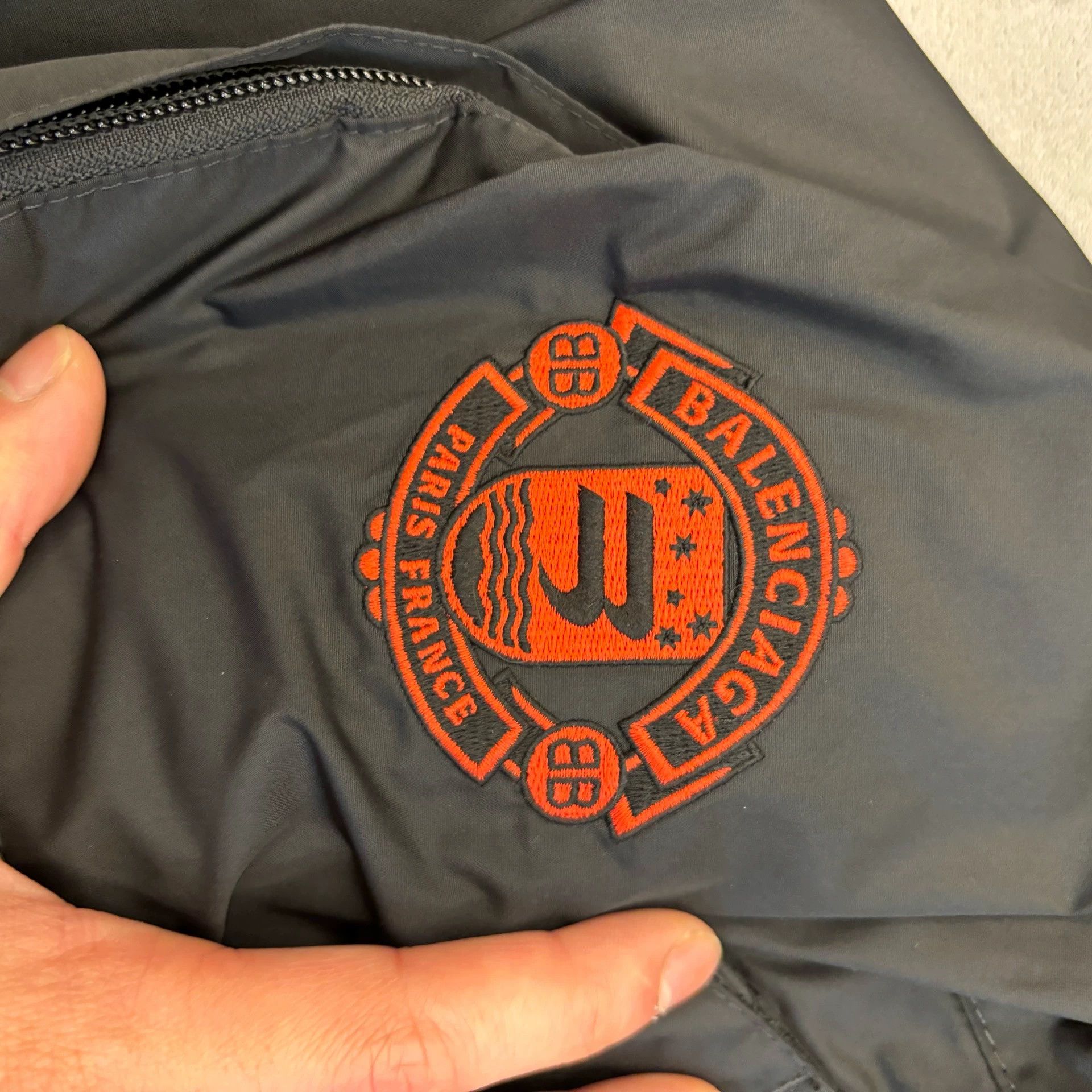 Balenciaga Balenciaga Unity Embroidered Logo Ski Jacket | Grailed