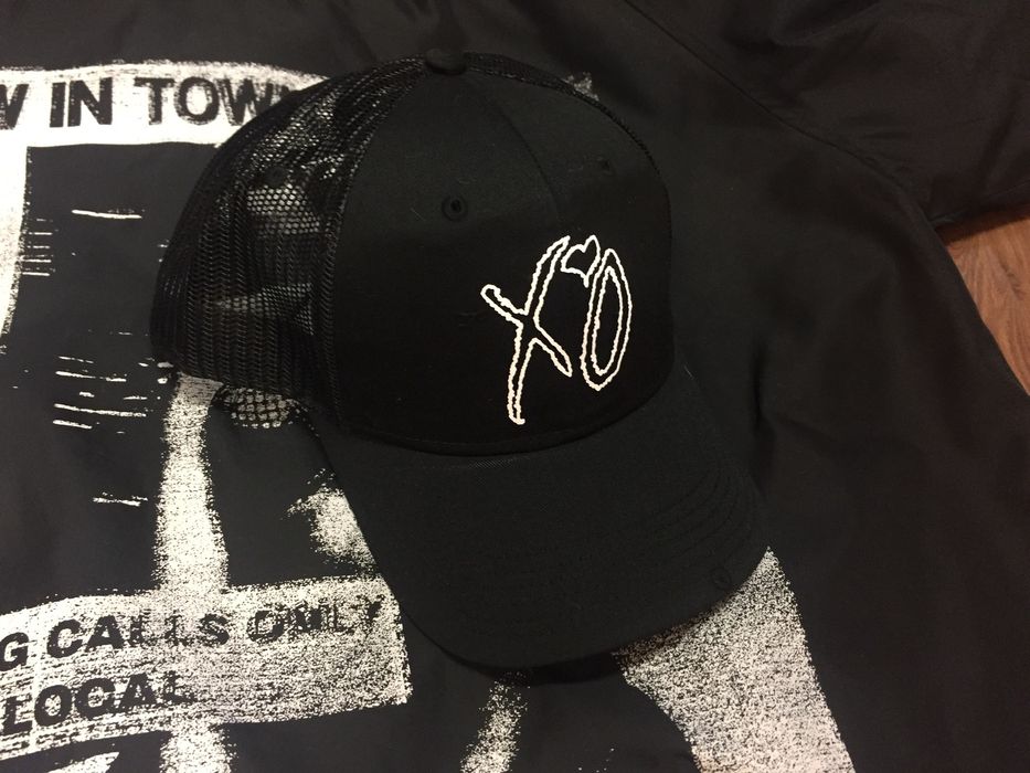 The Weeknd XO Classic logo Trucker Hat | Grailed