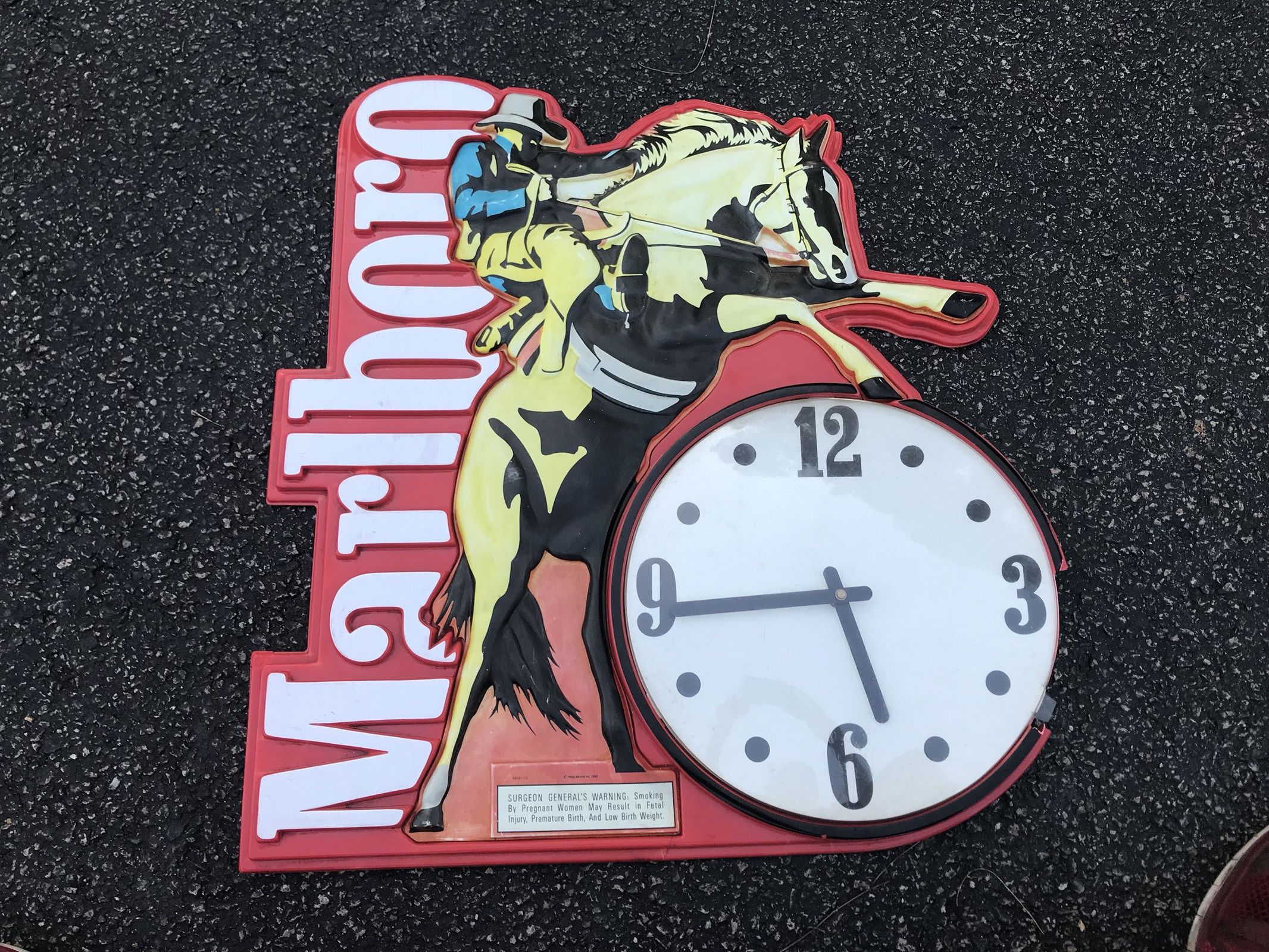 Vintage 1992 MARLBORO WALL CLOCK 90s Vintage Collectible | Grailed