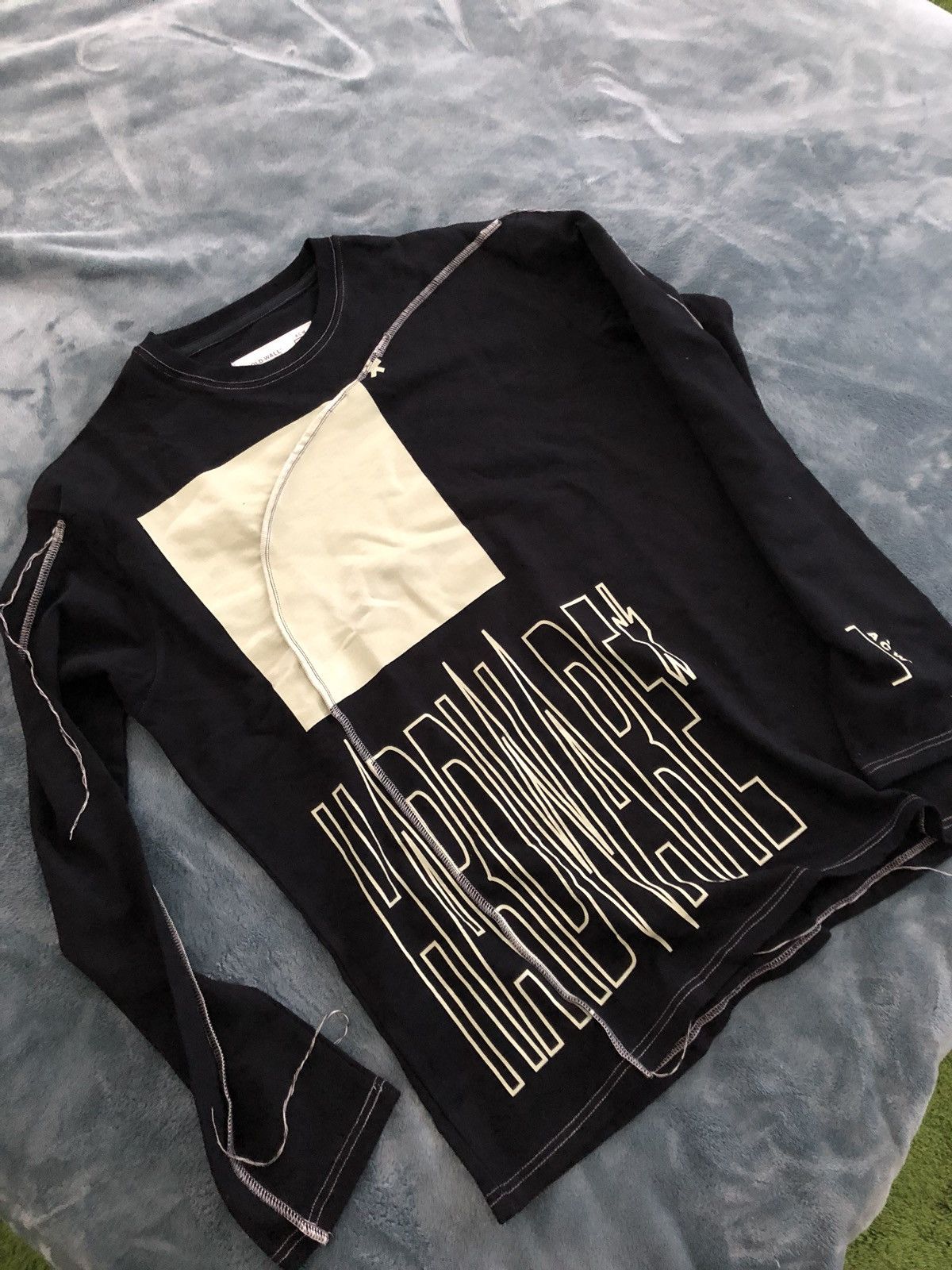 A-COLD-WALL* ACW DUAL OVERLOCKED BLACK COMPRESSION HARDWARE LONG SLEEVE ...