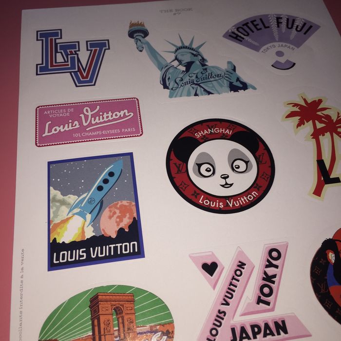 Louis Vuitton Louis Vuitton Sticker Sheet | Grailed