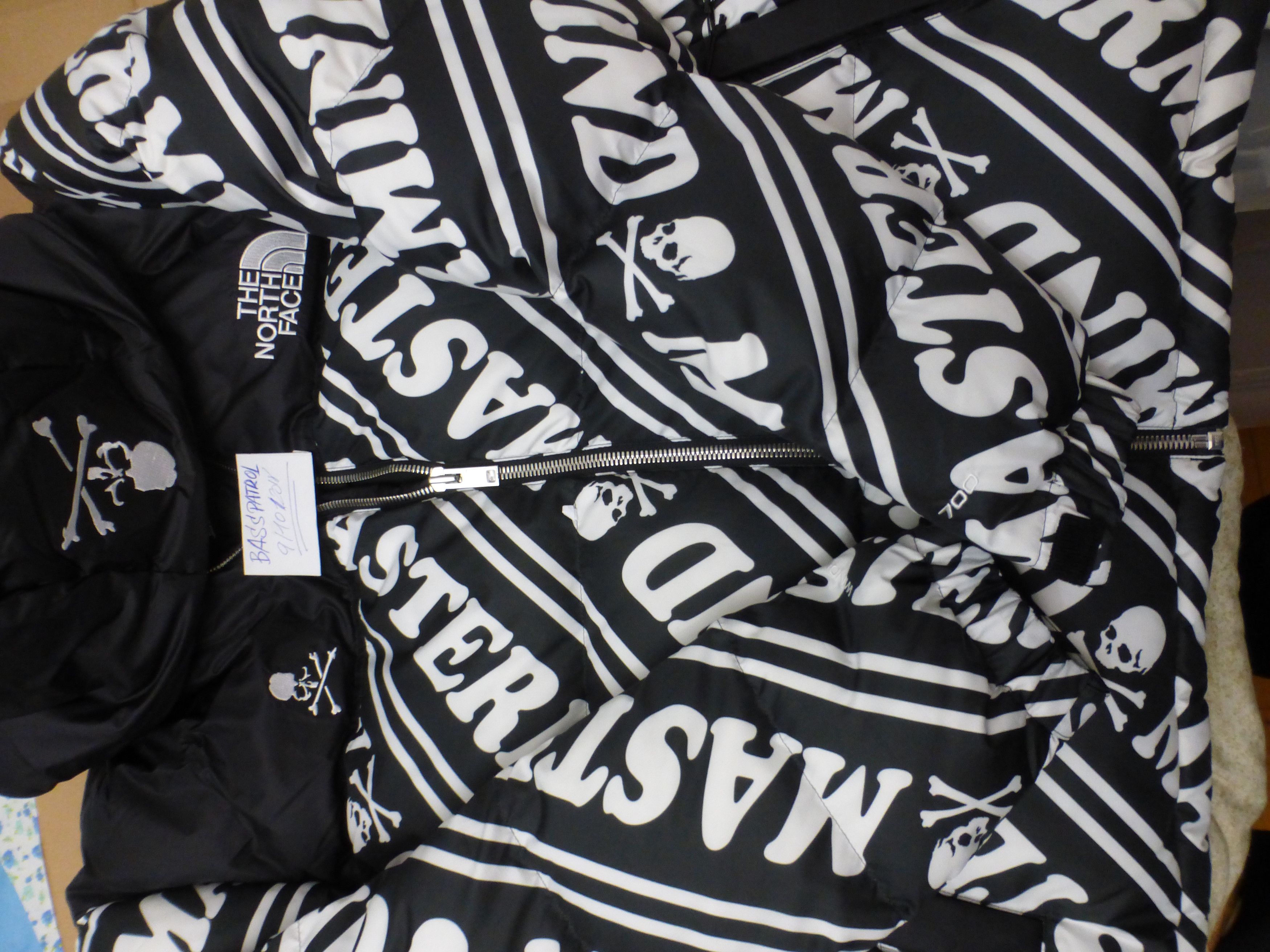 Mastermind Japan × The North Face MASTERMIND JAPAN NUPTSE MONOCHROME ...