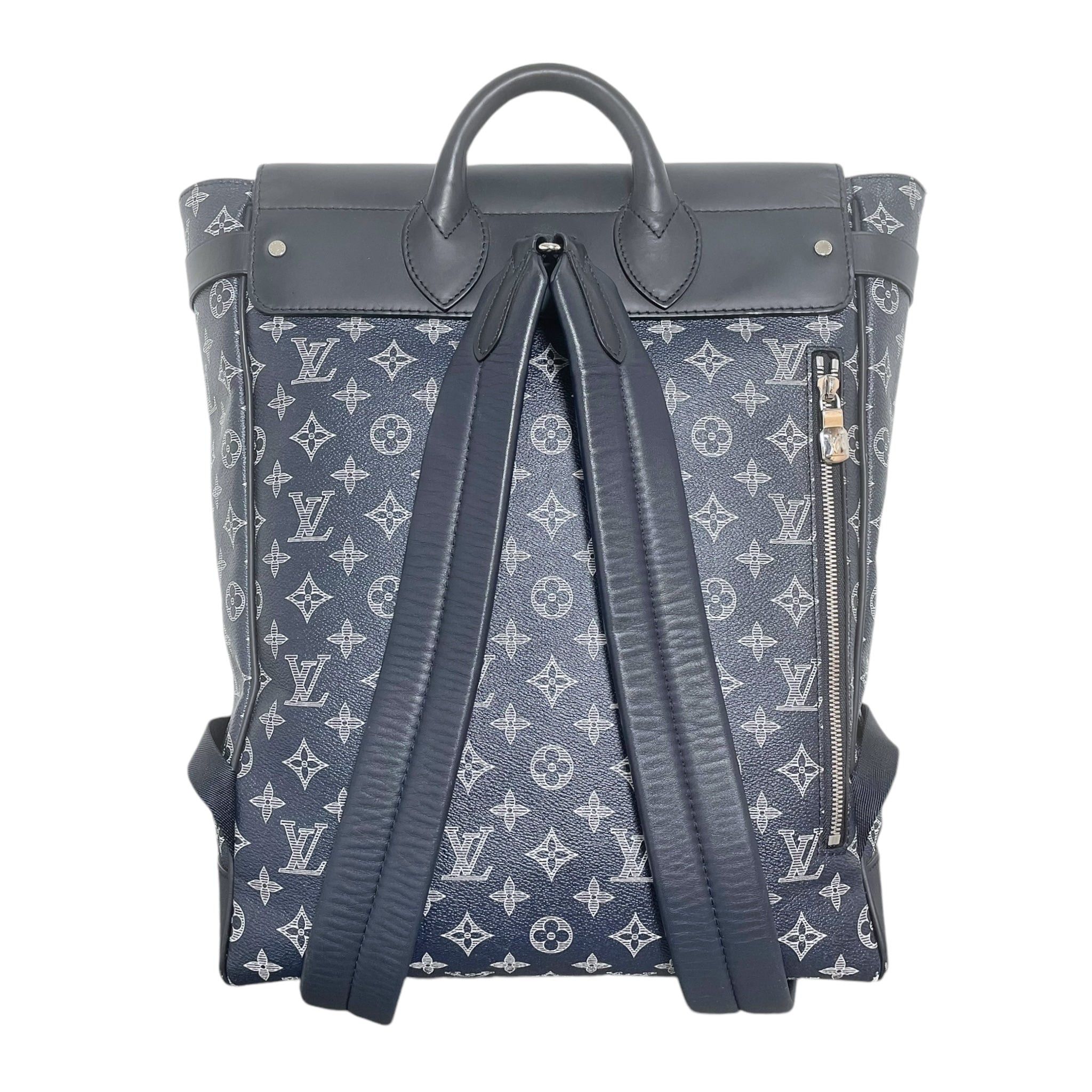 Louis Vuitton x Chapman Brothers Steamer Backpack Black Navy | Grailed