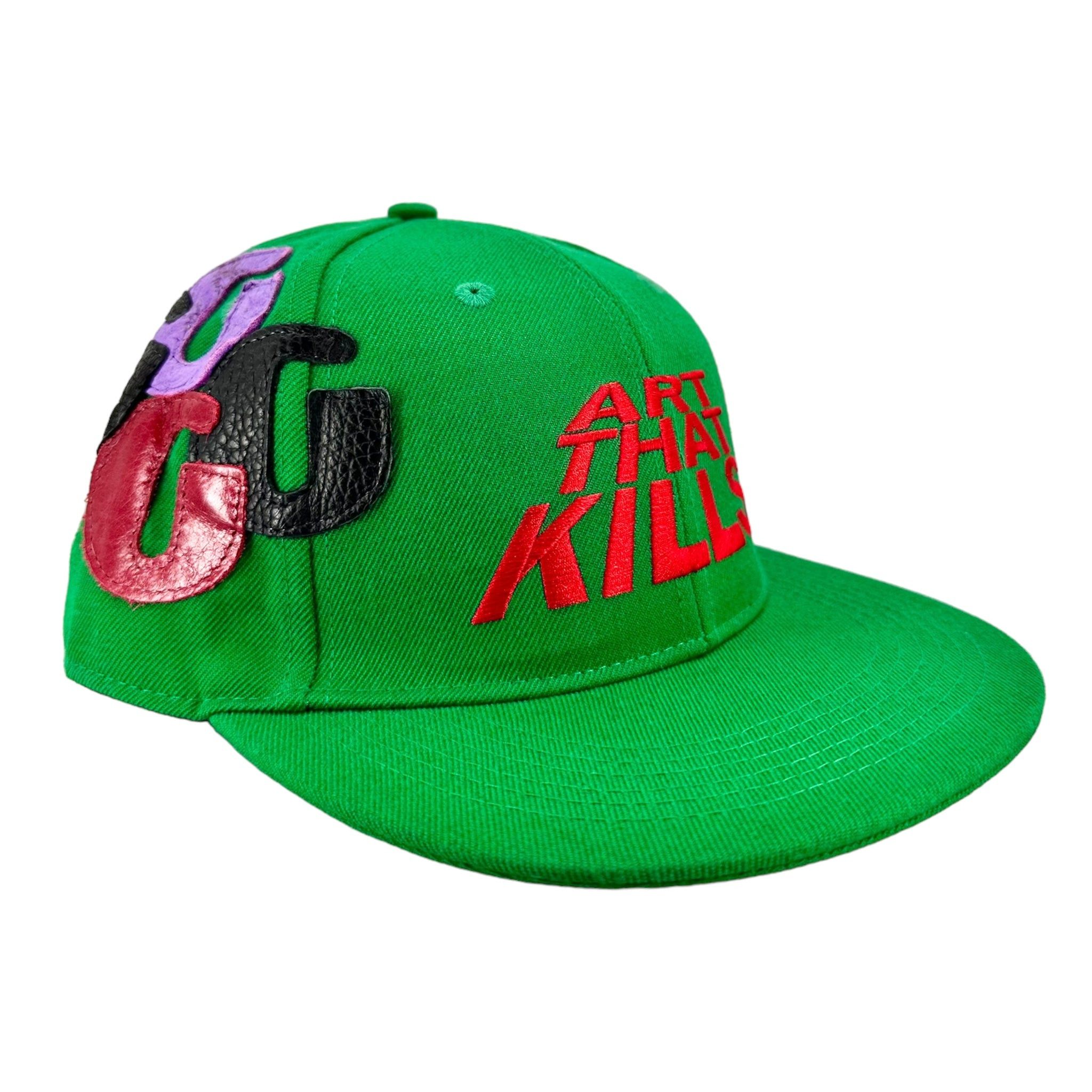 Gallery Dept. Gallery Department ATK G Patch Fitted Hat Green | Grailed