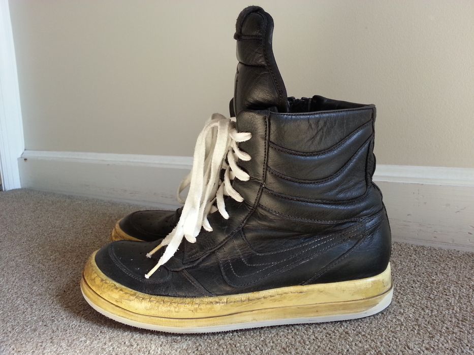 Rick Owens Geobasket / Dunk sneakers 08 | Grailed