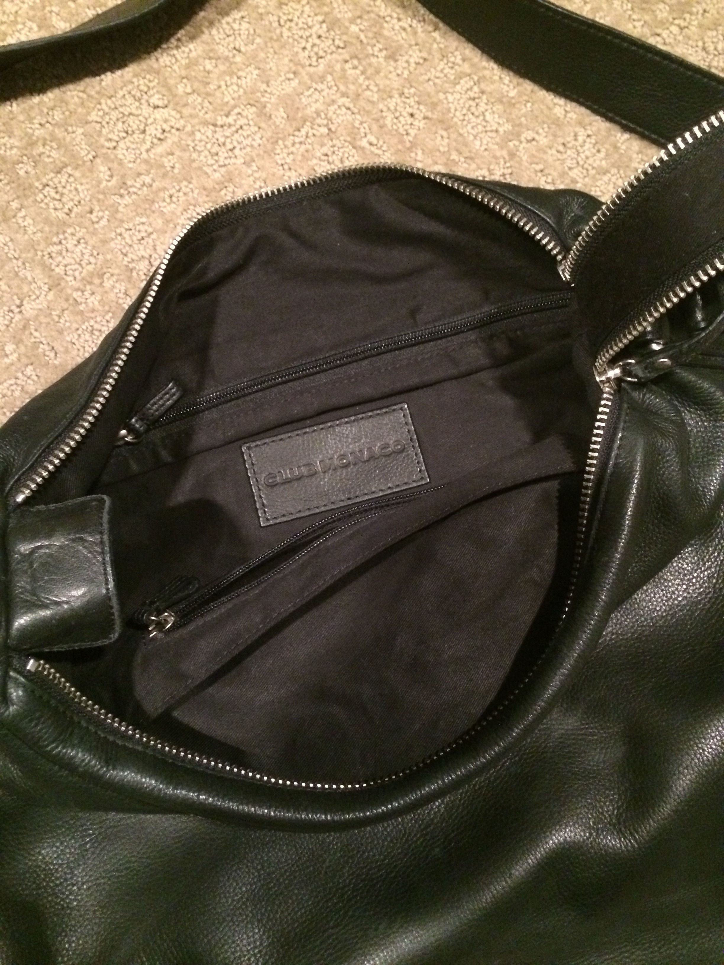Club Monaco Club Monaco leather man-bag | Grailed