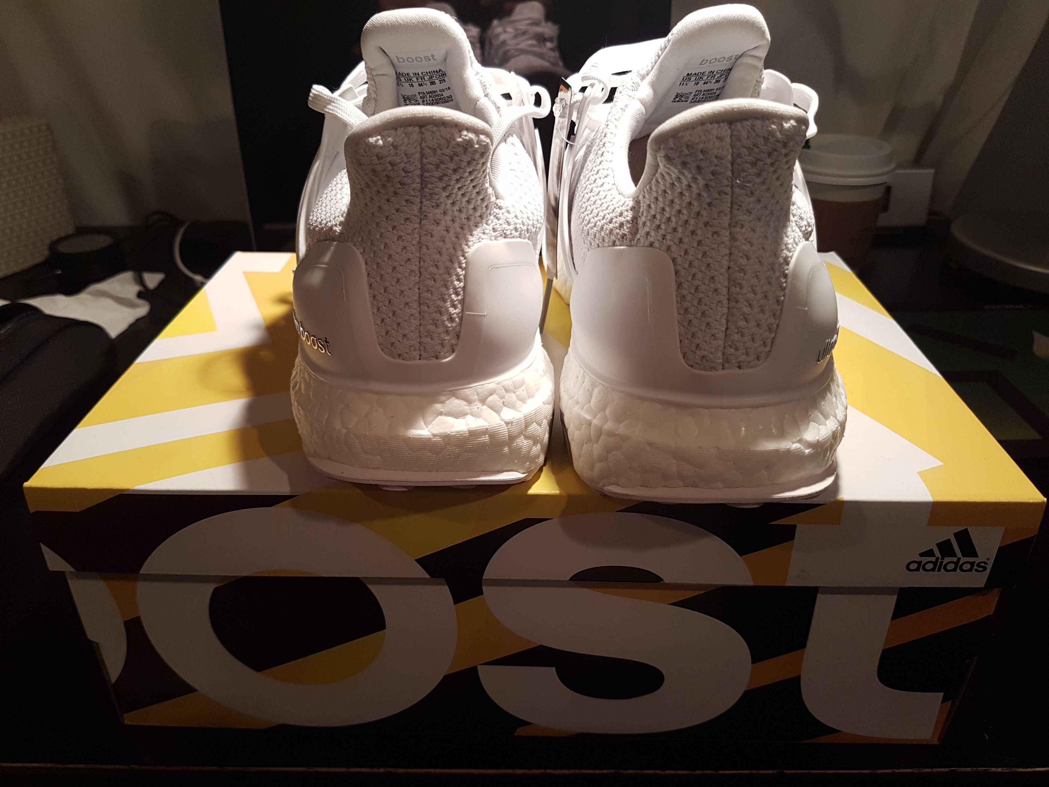 Adidas Triple White Ultra Boost | Grailed