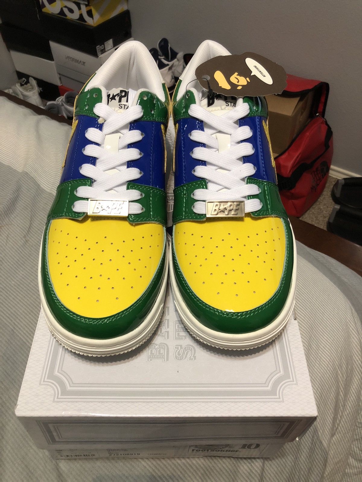 Bape Bapesta “Brazil” Color Way | Grailed