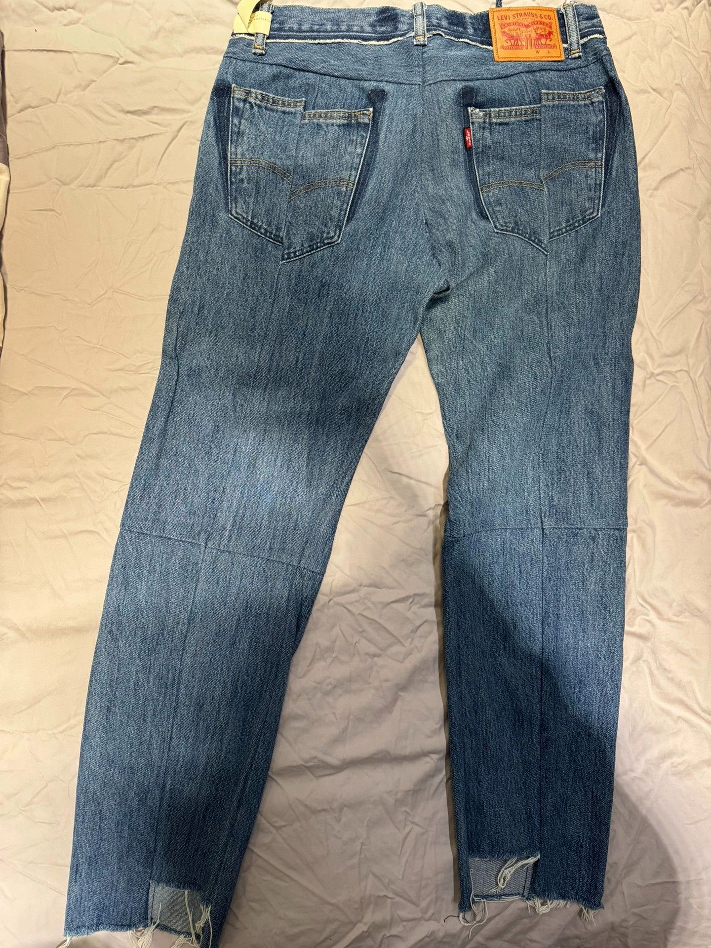 Vetements Veterment X Levi's Classic Collaboration Jeans -DMC | Grailed