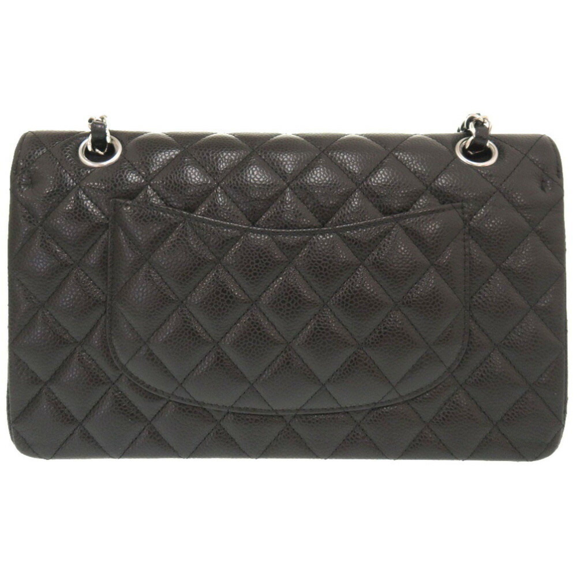Chanel Timeless Black Leather Shoulder Bag (Pre-Owned) | Grailed