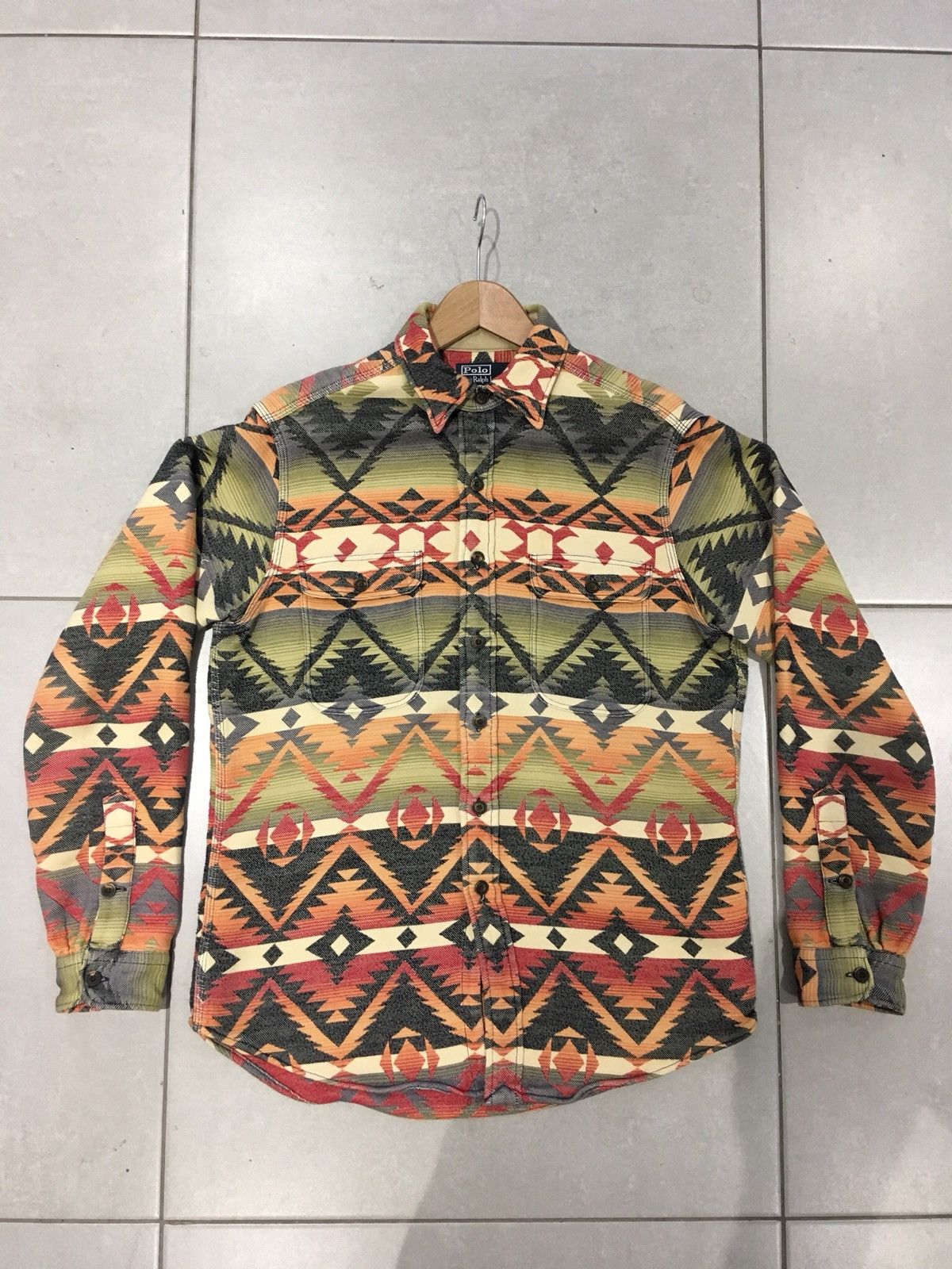 Polo Ralph Lauren Navajo Beacon Flannel Shirt | Grailed