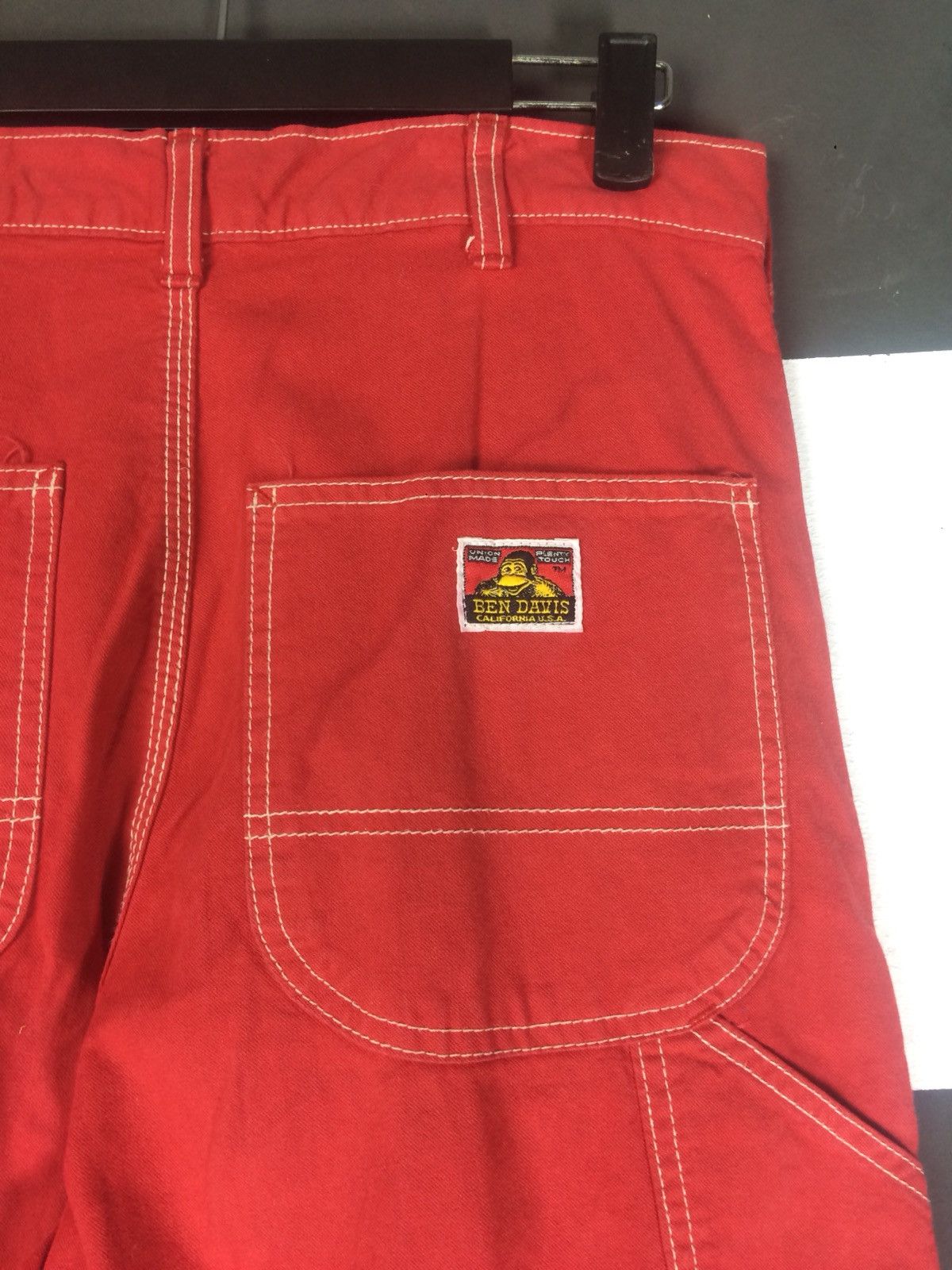 Ben Davis Rare Vintage Ben Davis Red Workwear Nyc Streetwear Made In ...