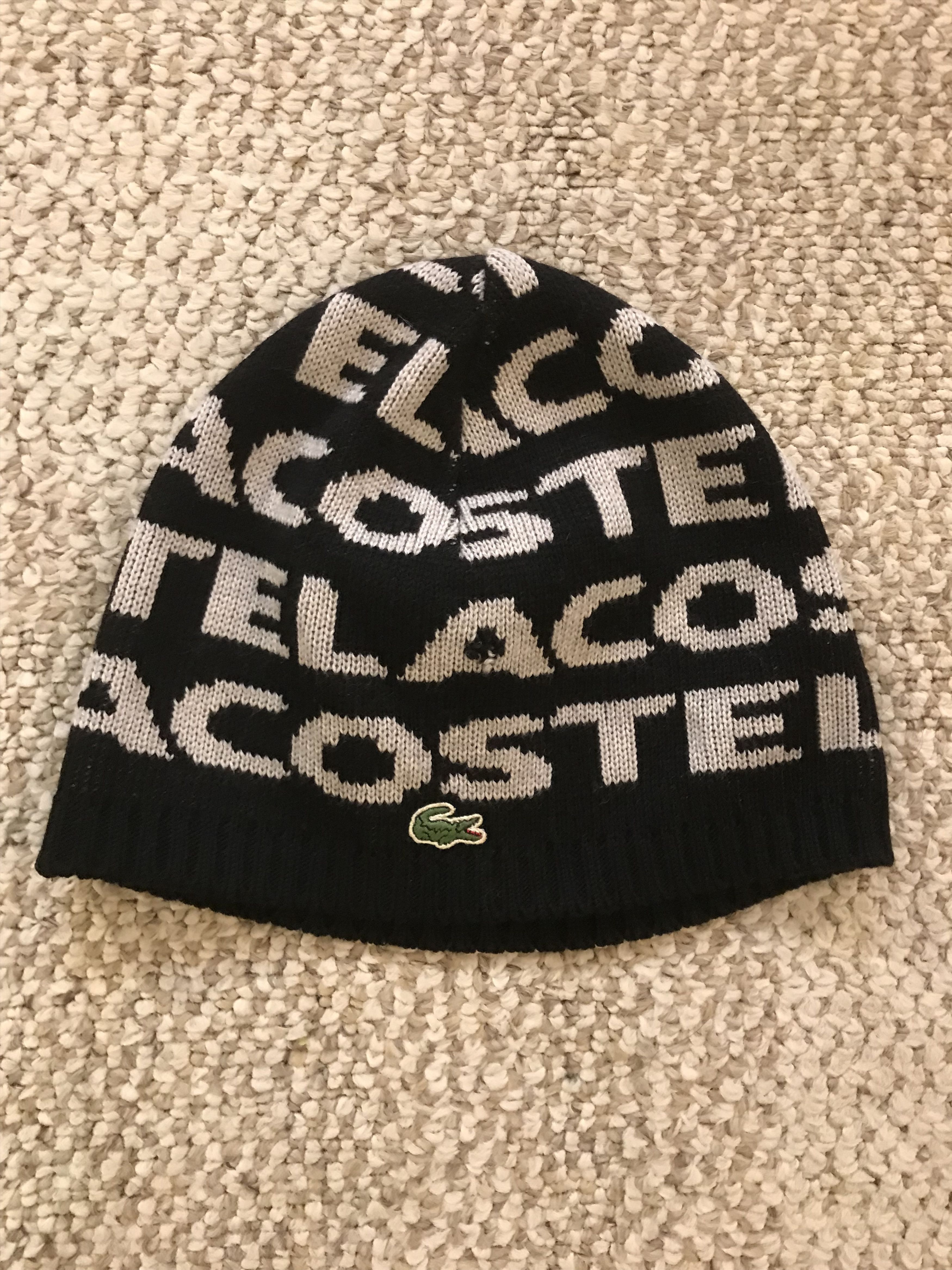 Lacoste Allover Hat | Grailed