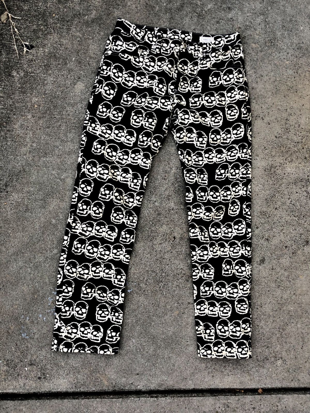 Hysteric Glamour Skull Pants | Grailed
