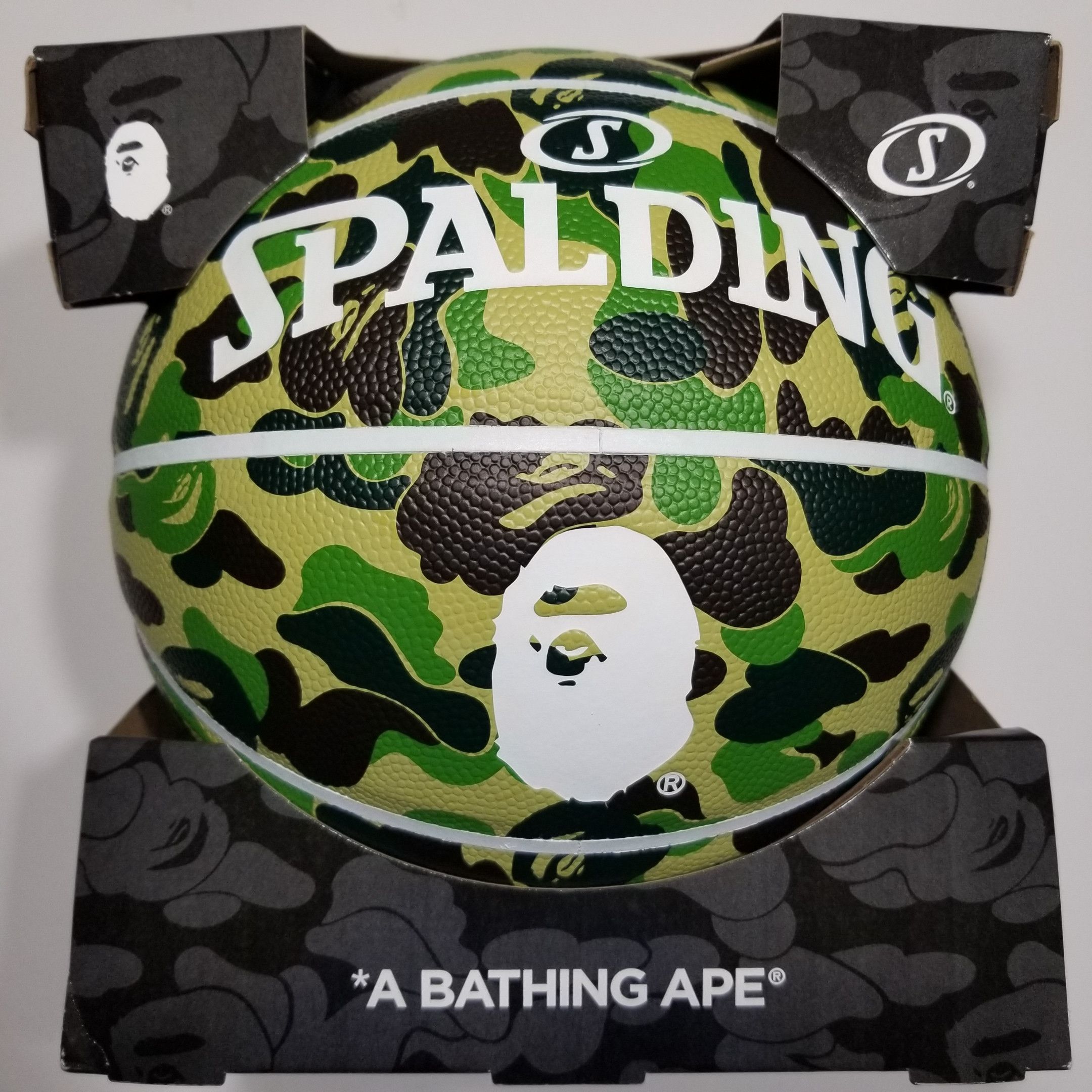 Bape Bape x Spalding basketball | Grailed