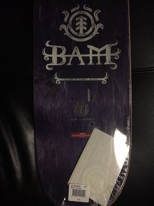 Element Bam Margera Limited Edition 25th Anniversary Deck | Grailed