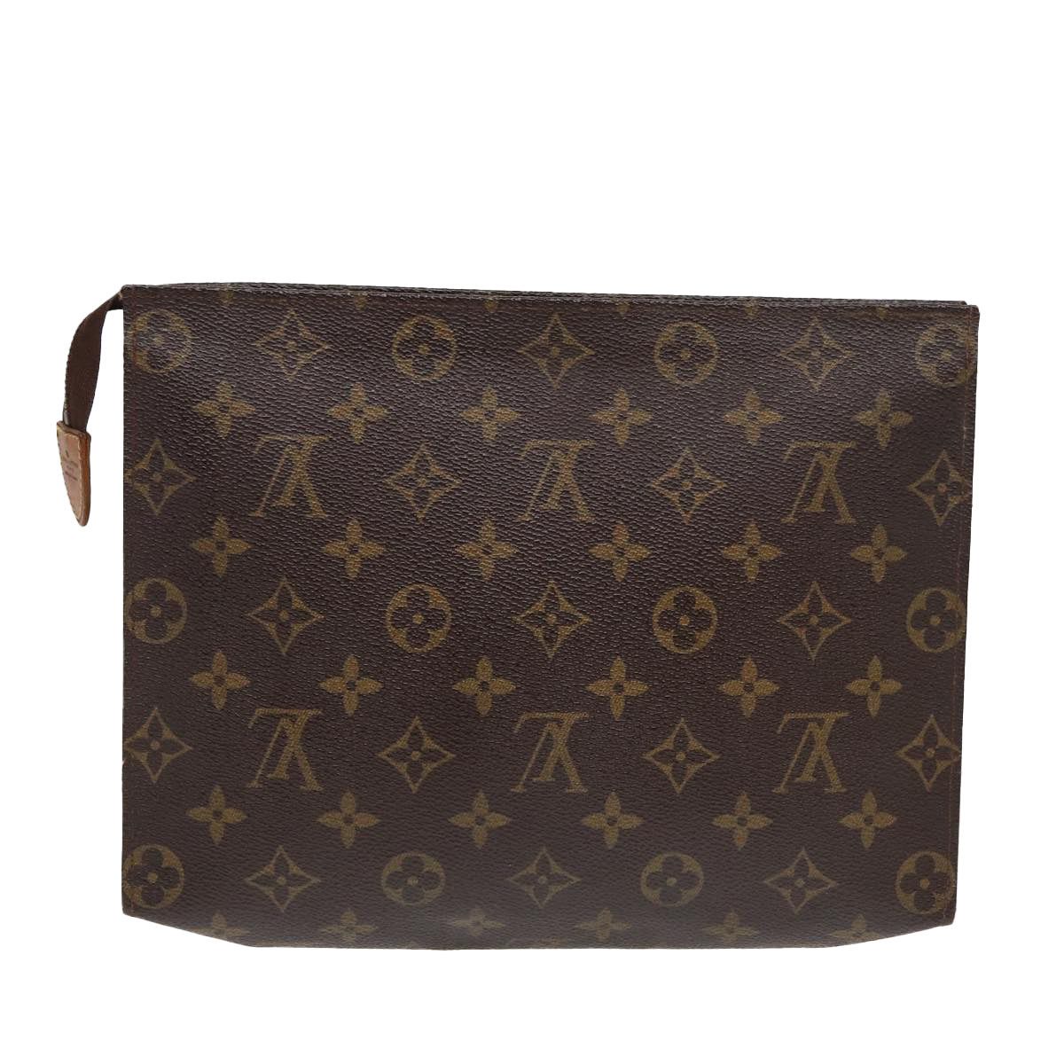 Louis Vuitton LOUIS VUITTON Monogram Poche Toilette 26 Pouch M47542 LV ...
