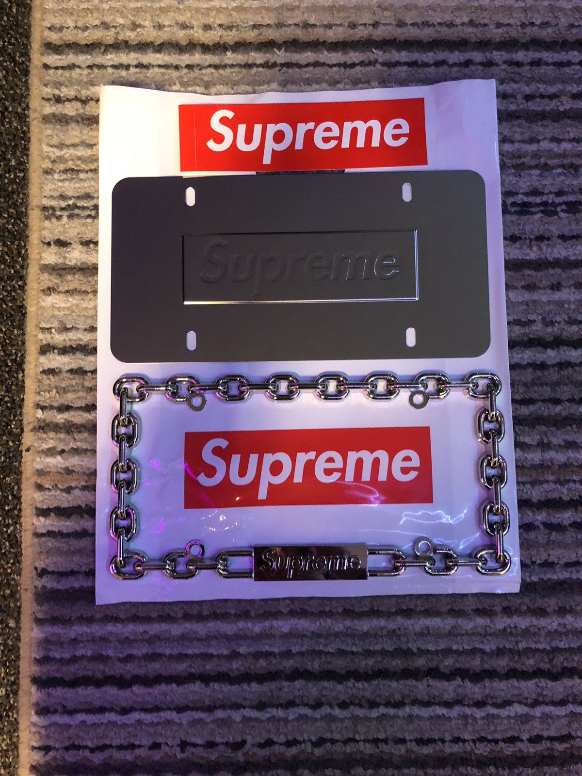 Supreme Supreme License Plate Bracket | Grailed