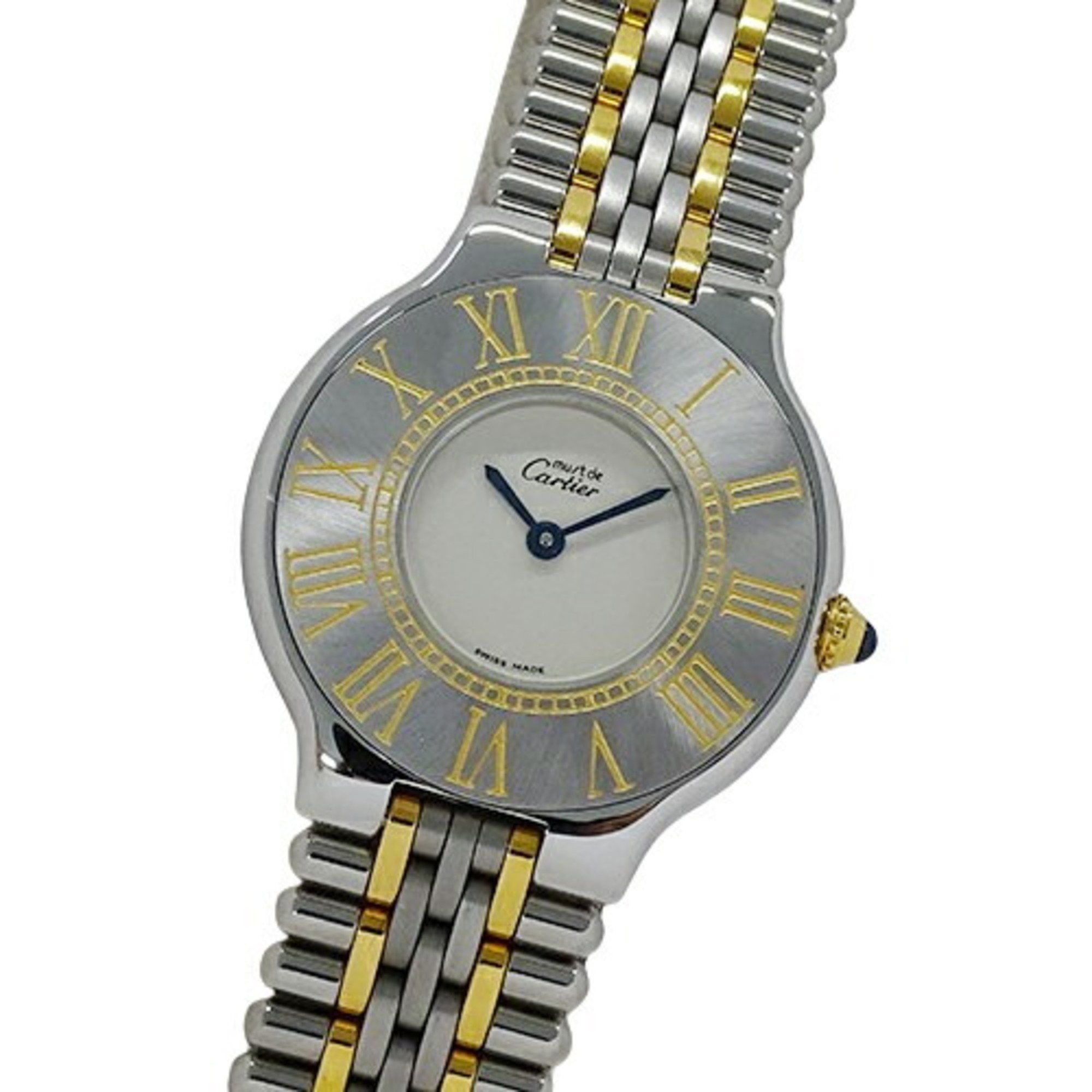 Cartier Cartier Watch Boys Must 21 Vantianne Quartz Stainless Steel SS ...