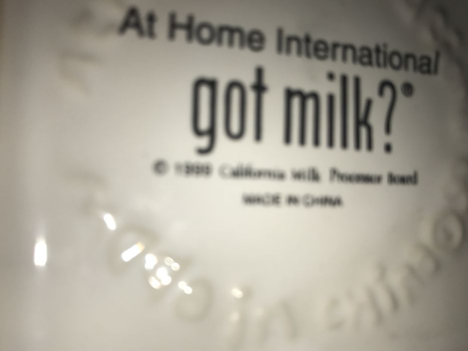 Vintage 1999 Vintage Hood Milk Glass Cup Got Milk 90s Vintage ...
