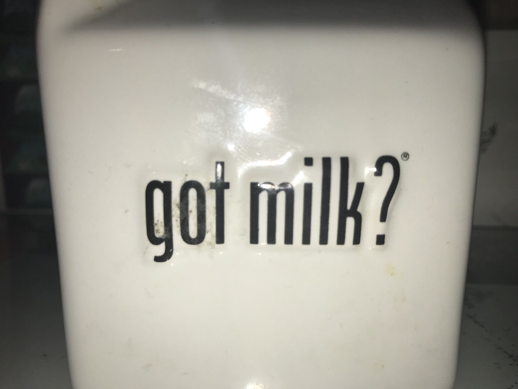 Vintage 1999 Vintage Hood Milk Glass Cup Got Milk 90s Vintage ...