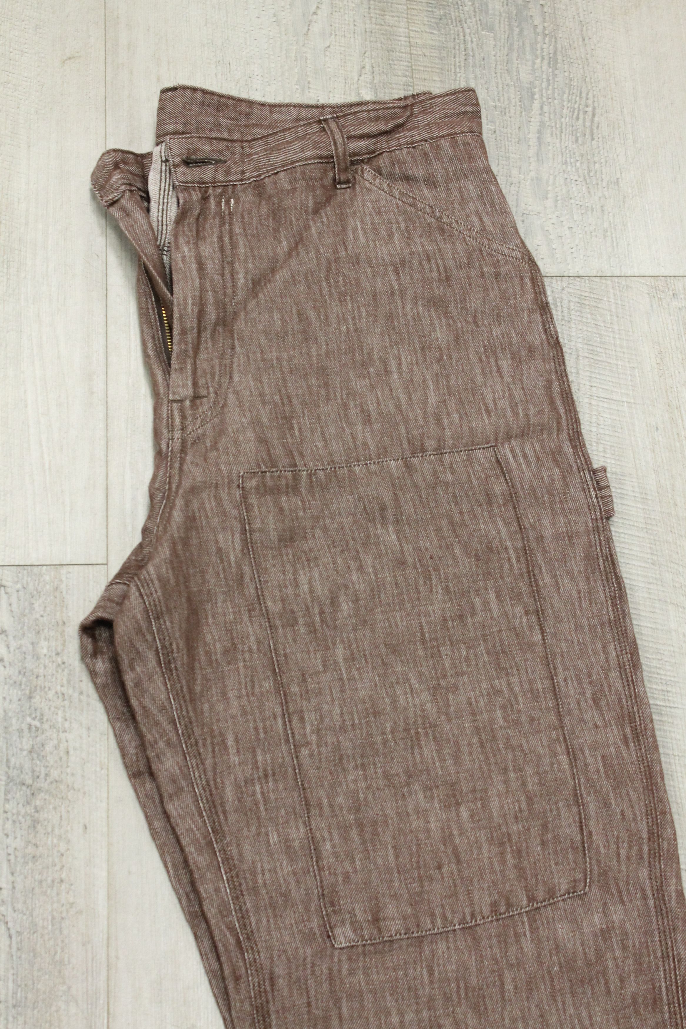 Visvim Linen Carpenter Pants | Grailed