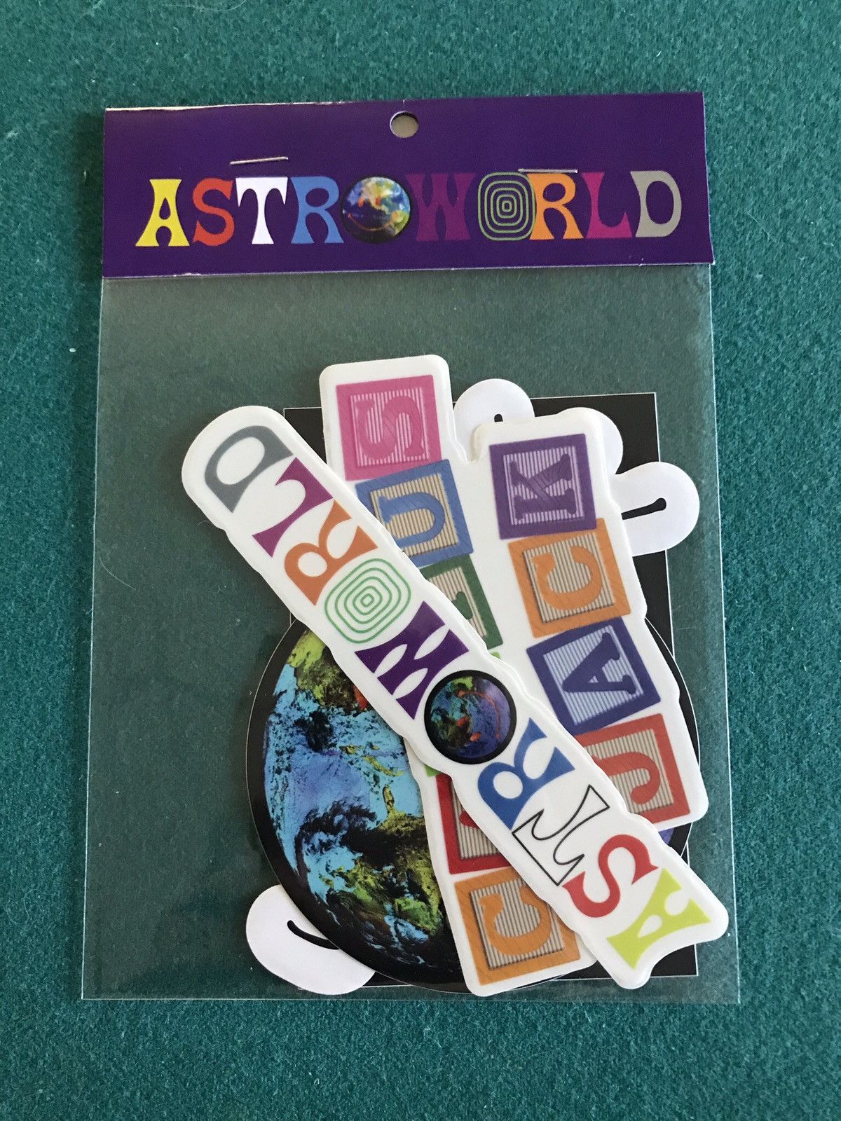 Travis Scott Astroworld Sticker Pack | Grailed